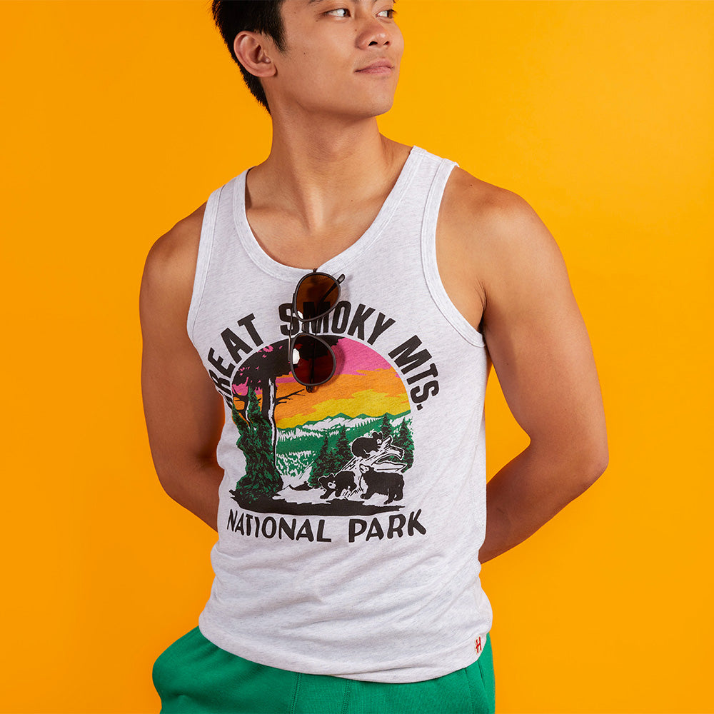 Great Smoky Mountains National Park Tank Top | Retro Park Tank Top – HOMAGE