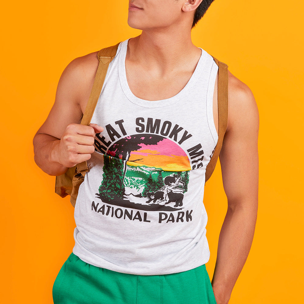Great Smoky Mountains National Park Tank Top | Retro Park Tank Top – HOMAGE