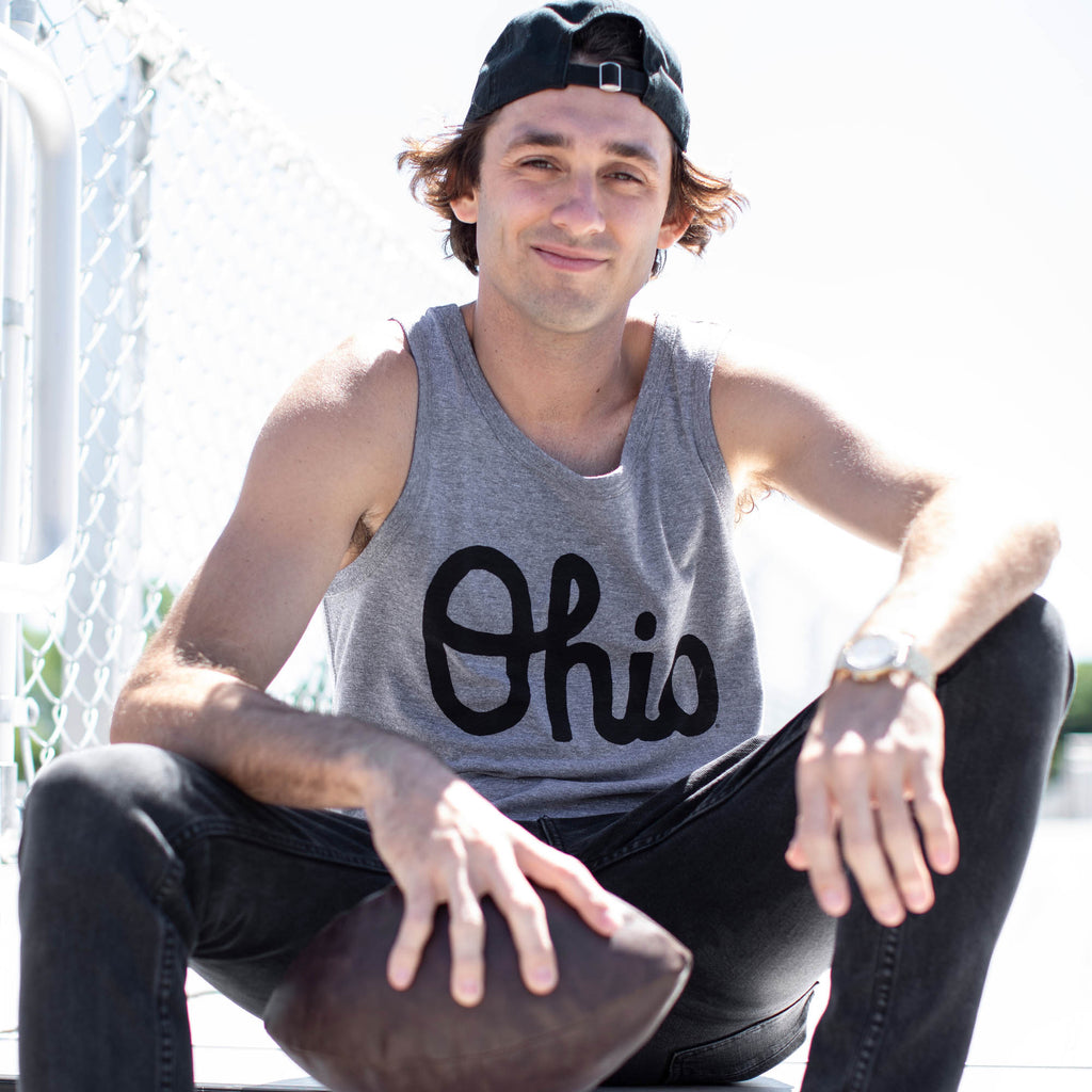 Script Ohio Tank Top | Retro Ohio State University Shirt – HOMAGE