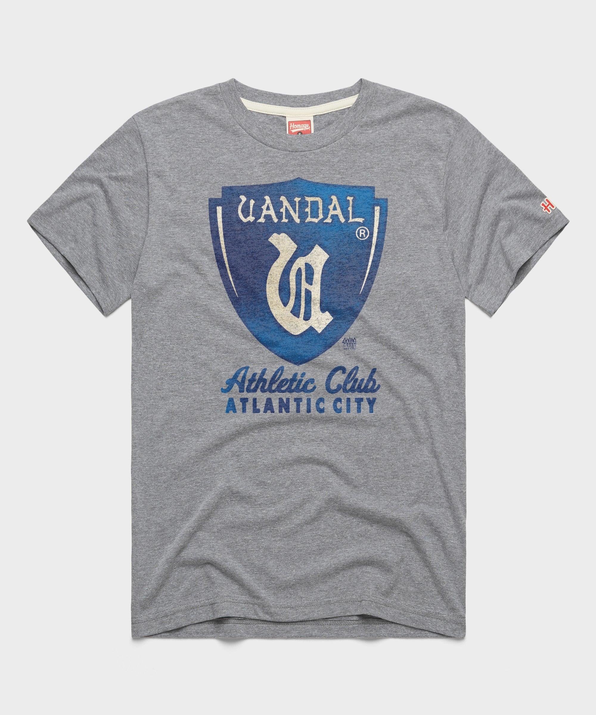 Atlantic City Vandal Athletic Club | Retro Black Fives T-Shirt – HOMAGE