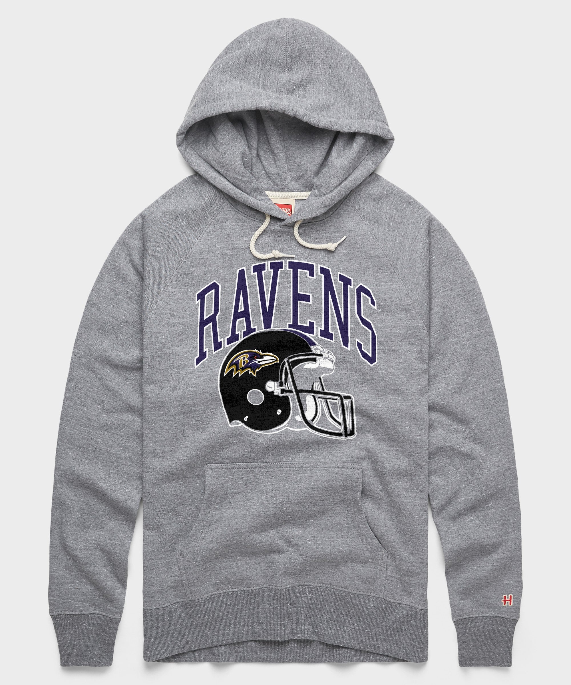 Baltimore Ravens Helmet Hoodie | Retro Baltimore Ravens Hoodie – HOMAGE