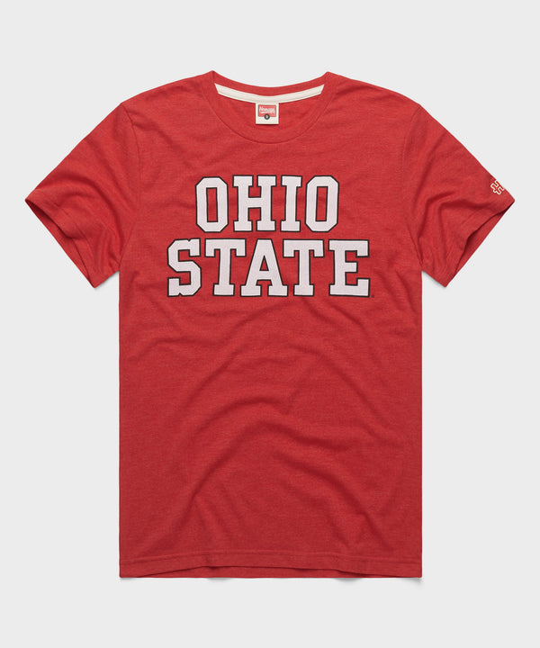Block Ohio State | Retro Ohio State University Buckeyes T-Shirt – HOMAGE