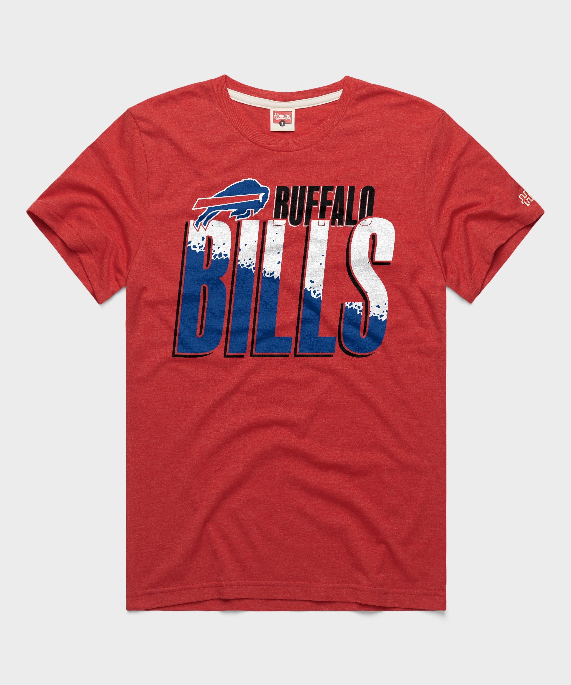 Buffalo Bills Color Splash | Retro Buffalo Bills T-Shirt – HOMAGE