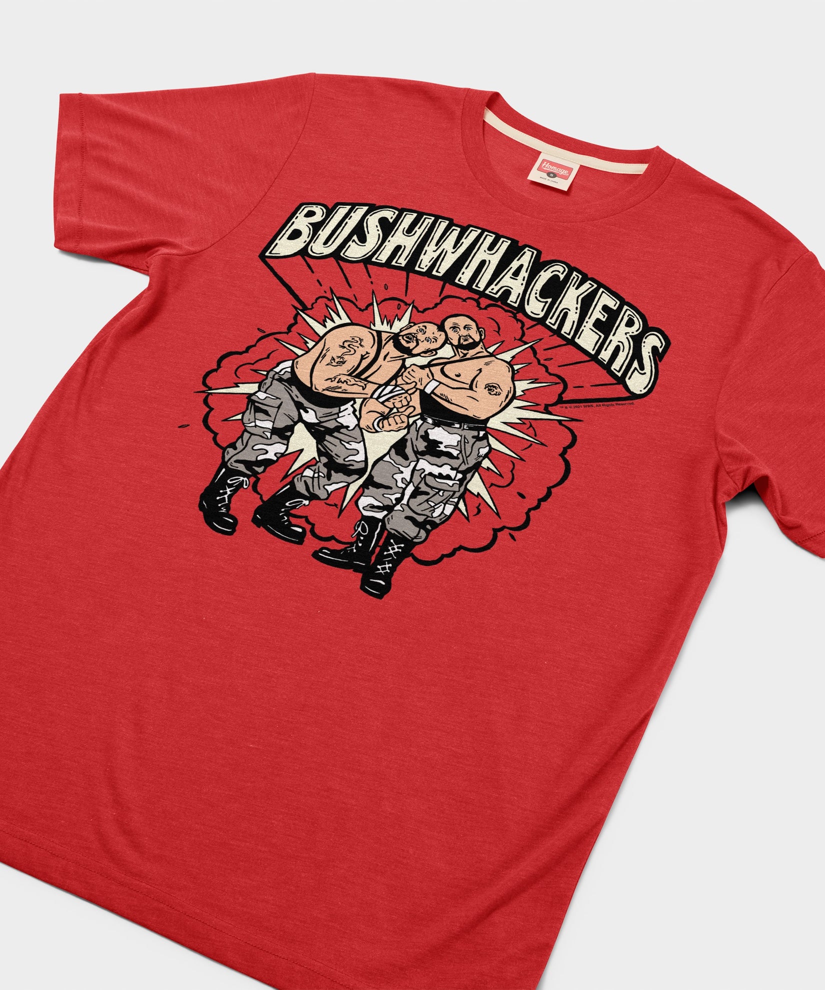 Bushwhackers Tag Team | Retro WWE Wrestling T-Shirt – HOMAGE
