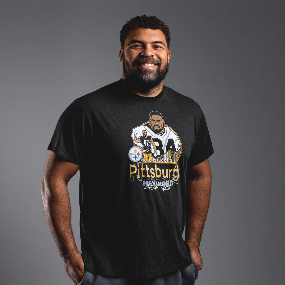Cam Heyward Steelers x Craig Heyward | Retro Pittsburgh Steelers T ...