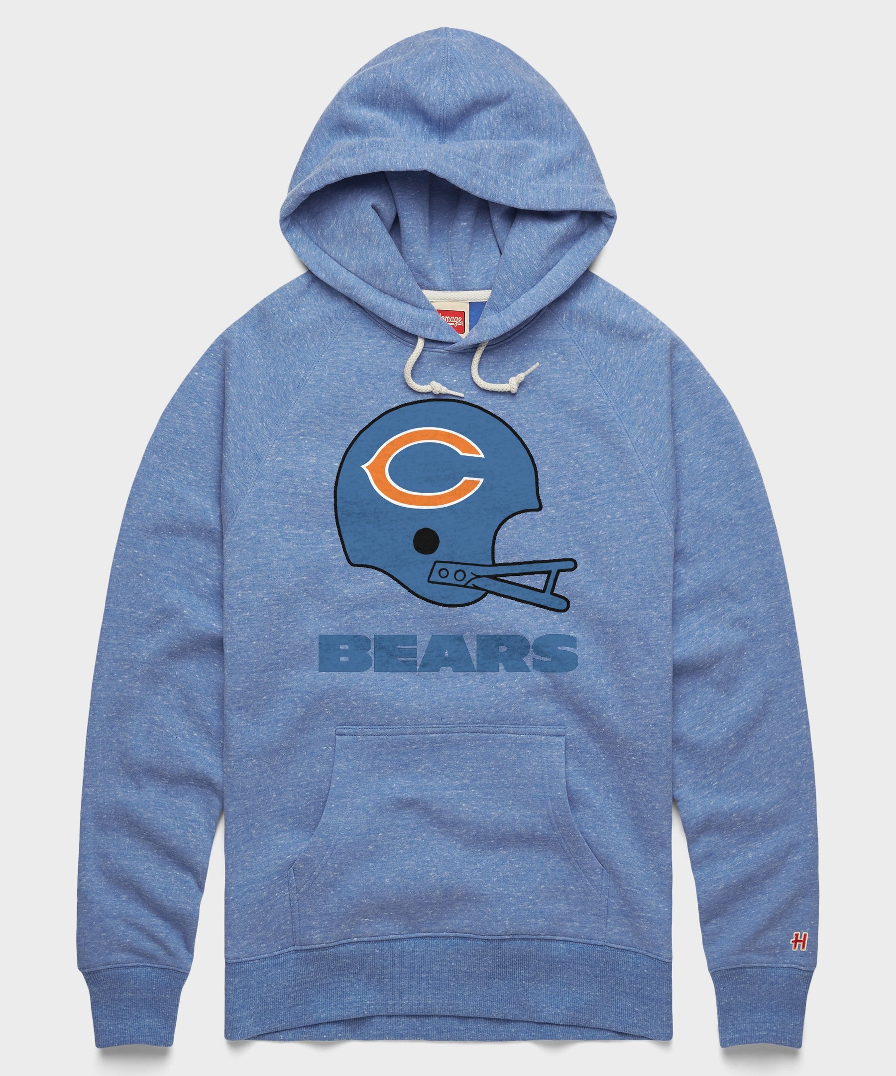 Chicago Bears Big Helmet | Retro Chicago Bears T-Shirt – HOMAGE