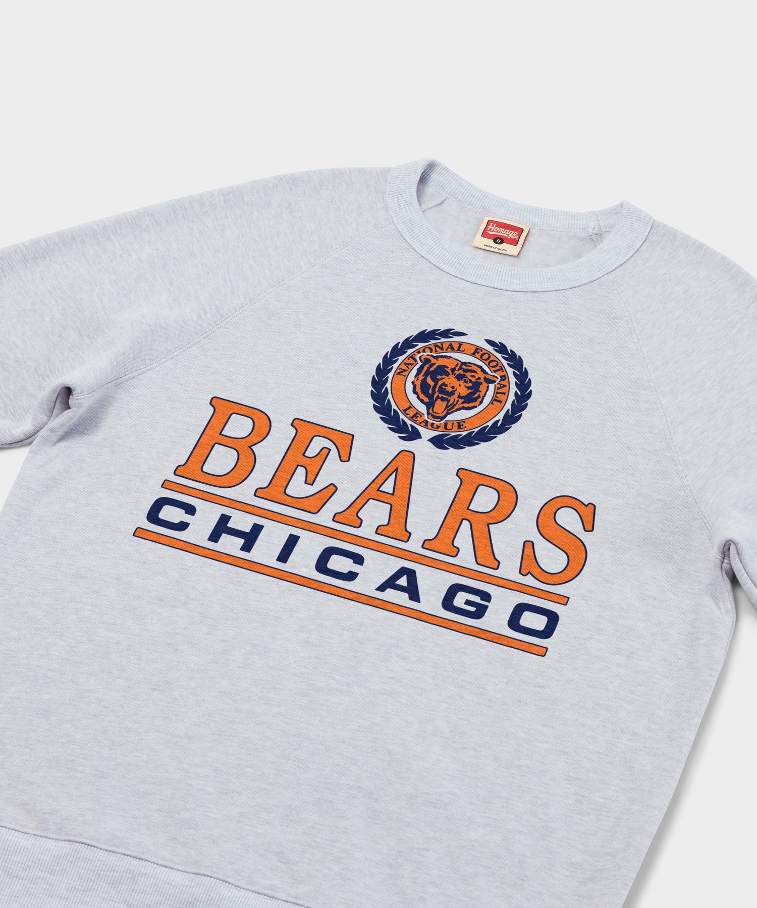 Chicago Bears Crest Crewneck Sweatshirt | Vintage-Inspired Crest Gear ...