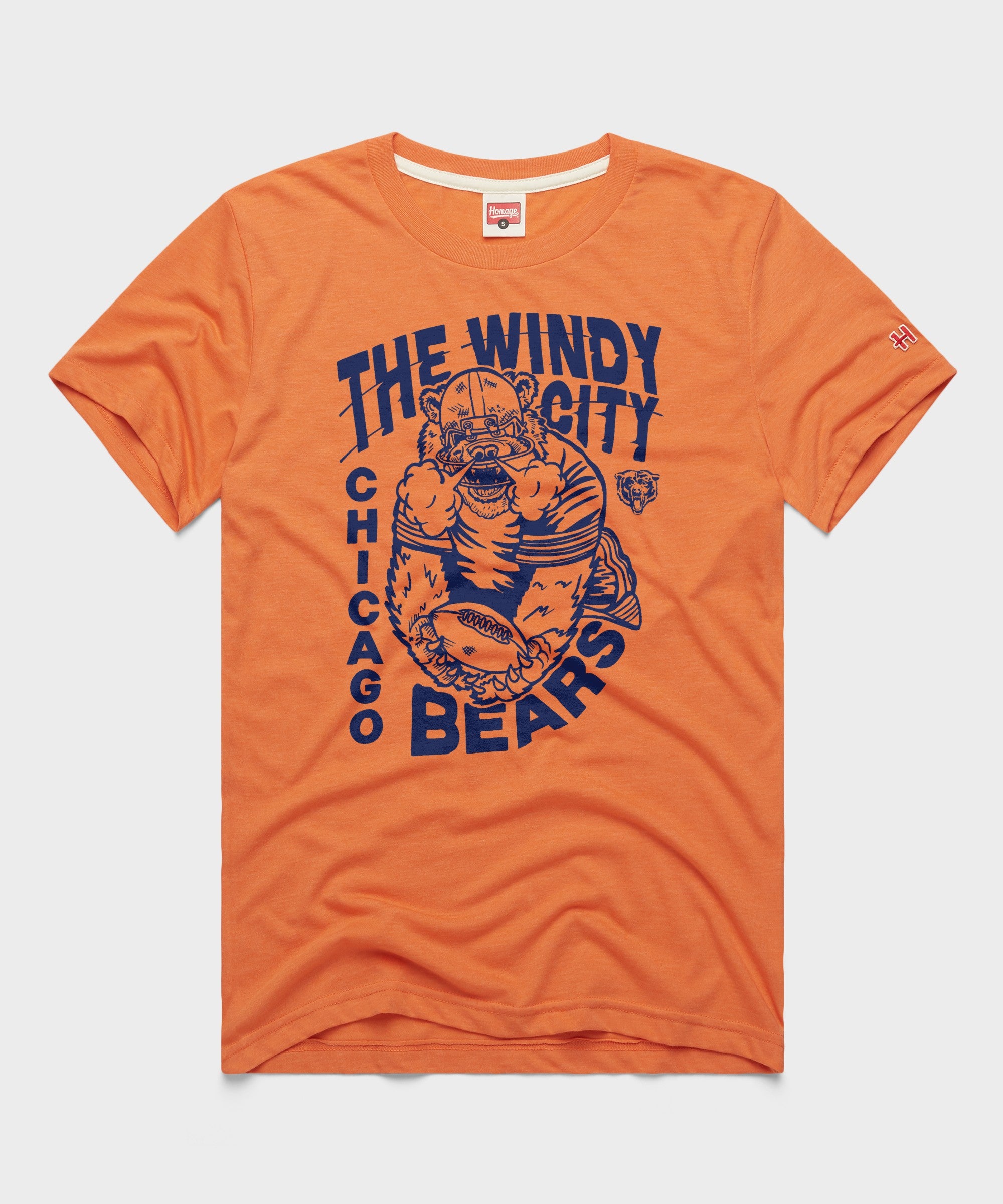 Chicago Bears The Windy City | Retro Chicago Bears T-Shirt – HOMAGE