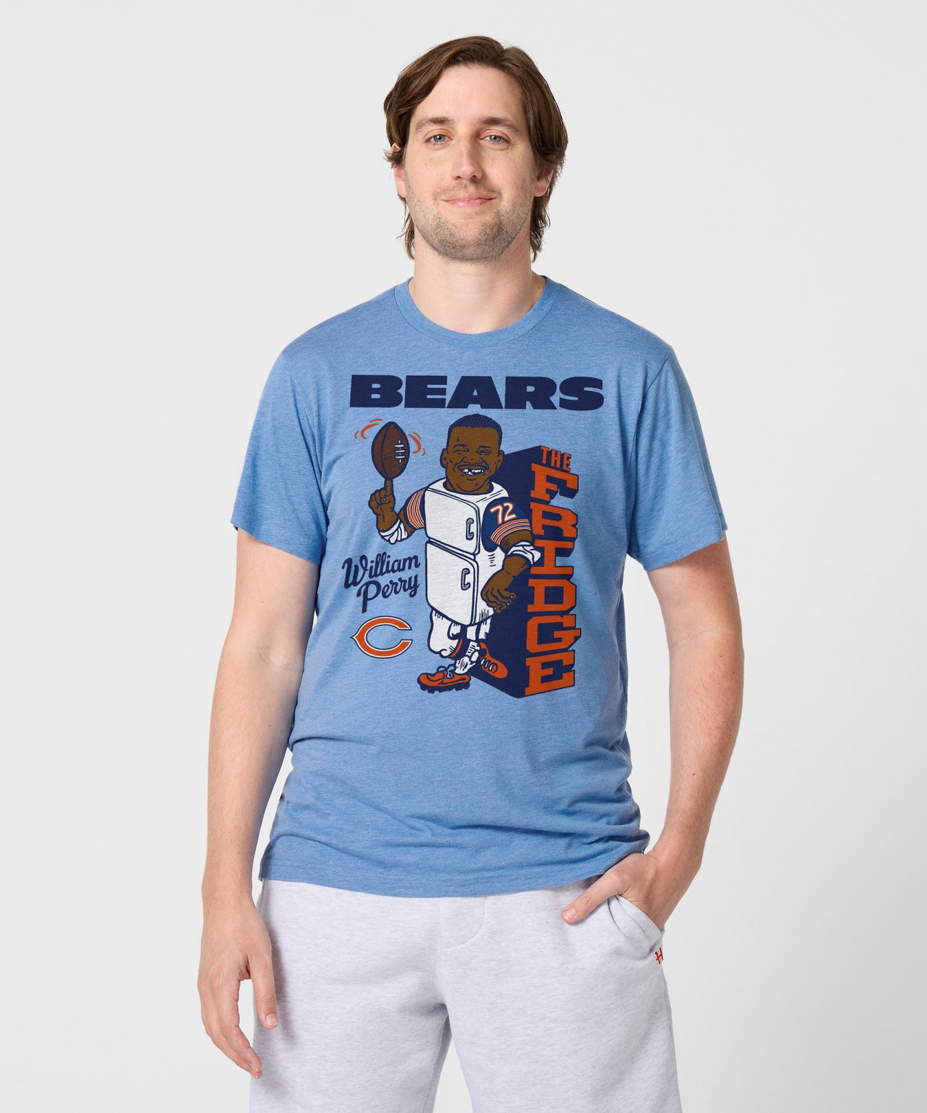 Chicago Bears William Perry | Retro NFL Player T-Shirt – HOMAGE