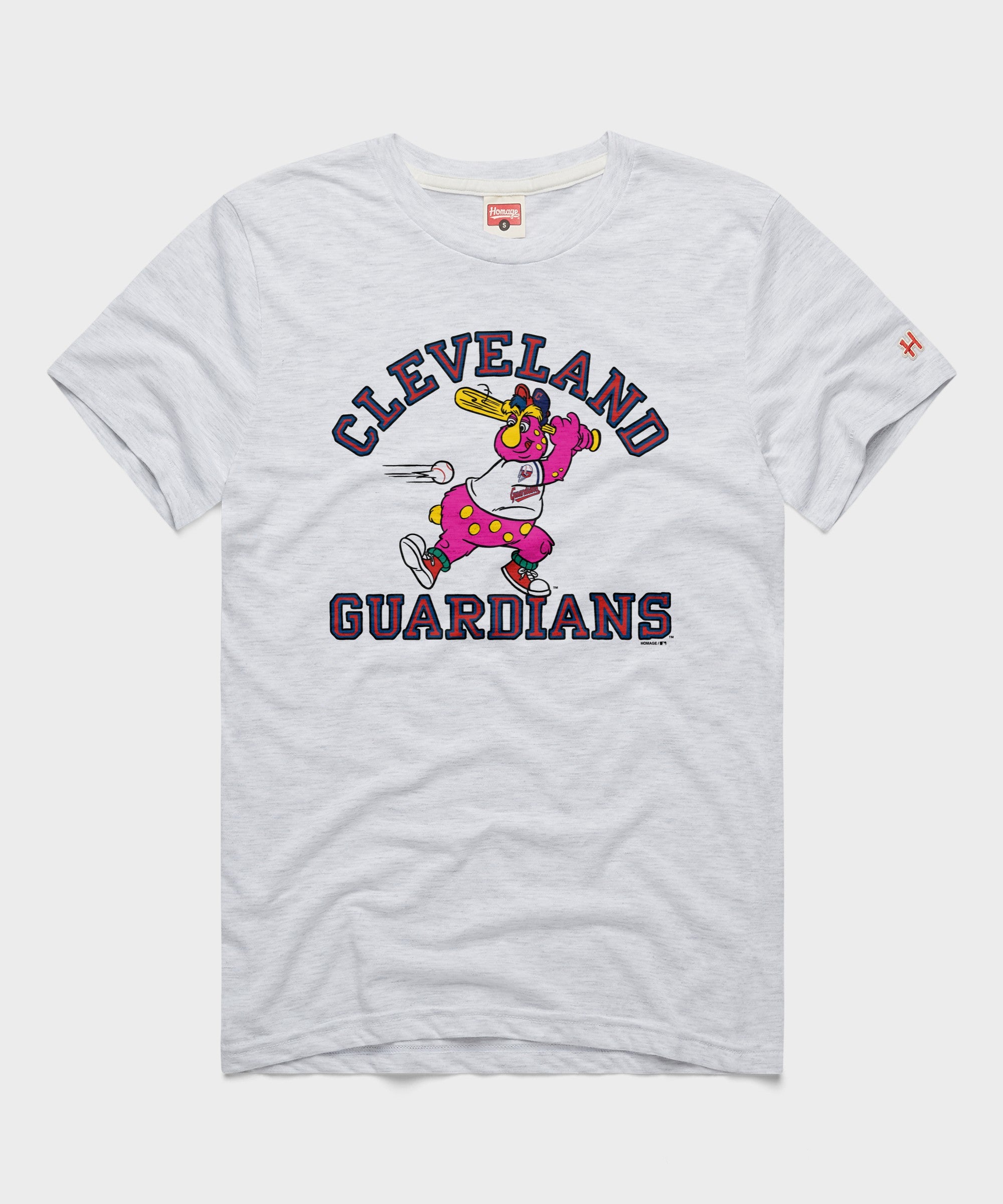 Cleveland Guardians Slider | Retro Cleveland Guardians Mascot T-Shirt ...