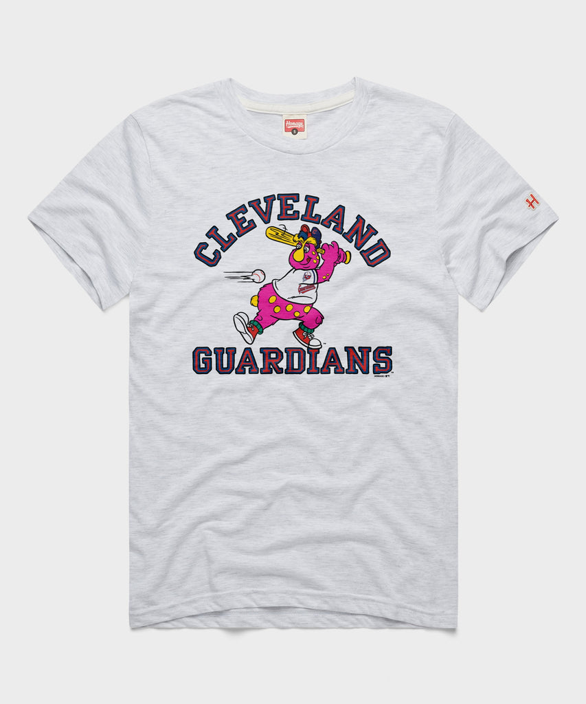 Cleveland Guardians Slider | Retro Cleveland Guardians Mascot T-Shirt ...