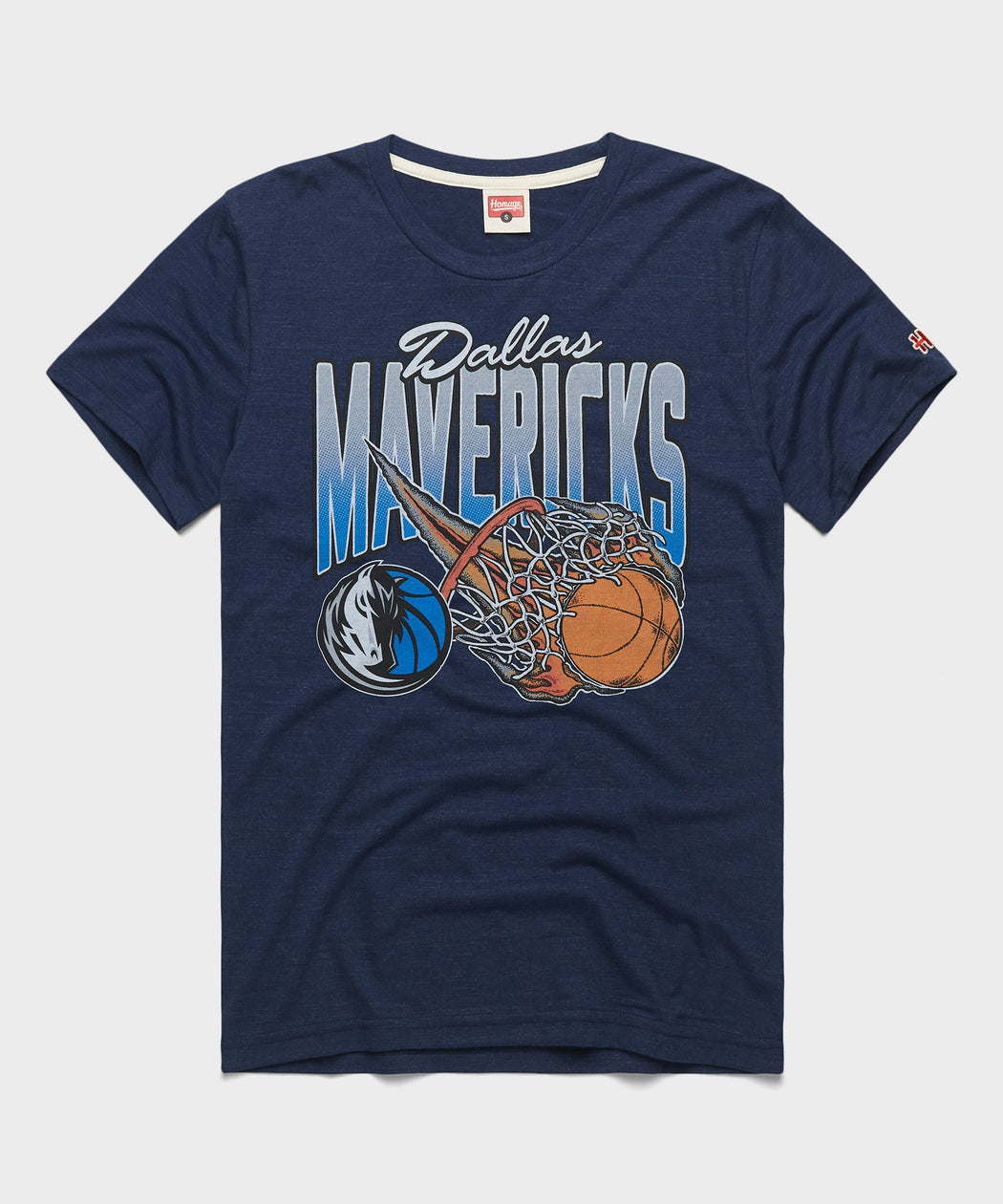 Dallas Mavericks On Fire | Men's 90s NBA T-Shirt – HOMAGE