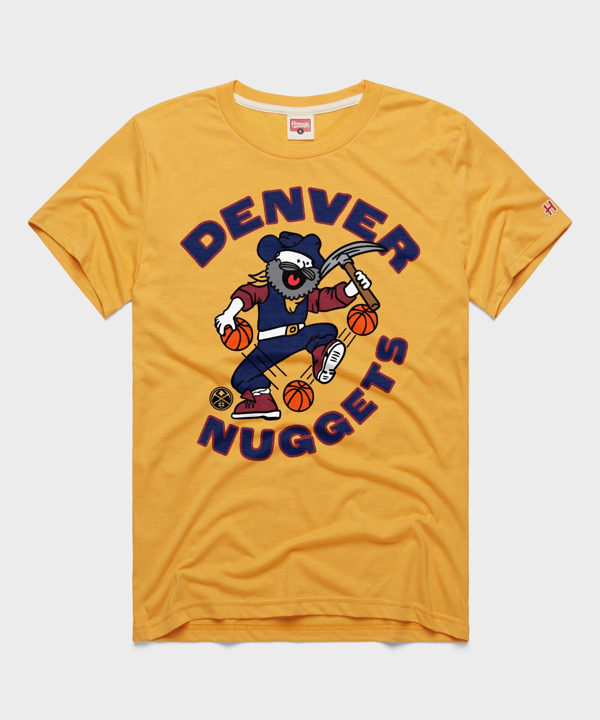 Denver Nuggets The Prospector | Men's Denver Nuggets T-Shirt – HOMAGE