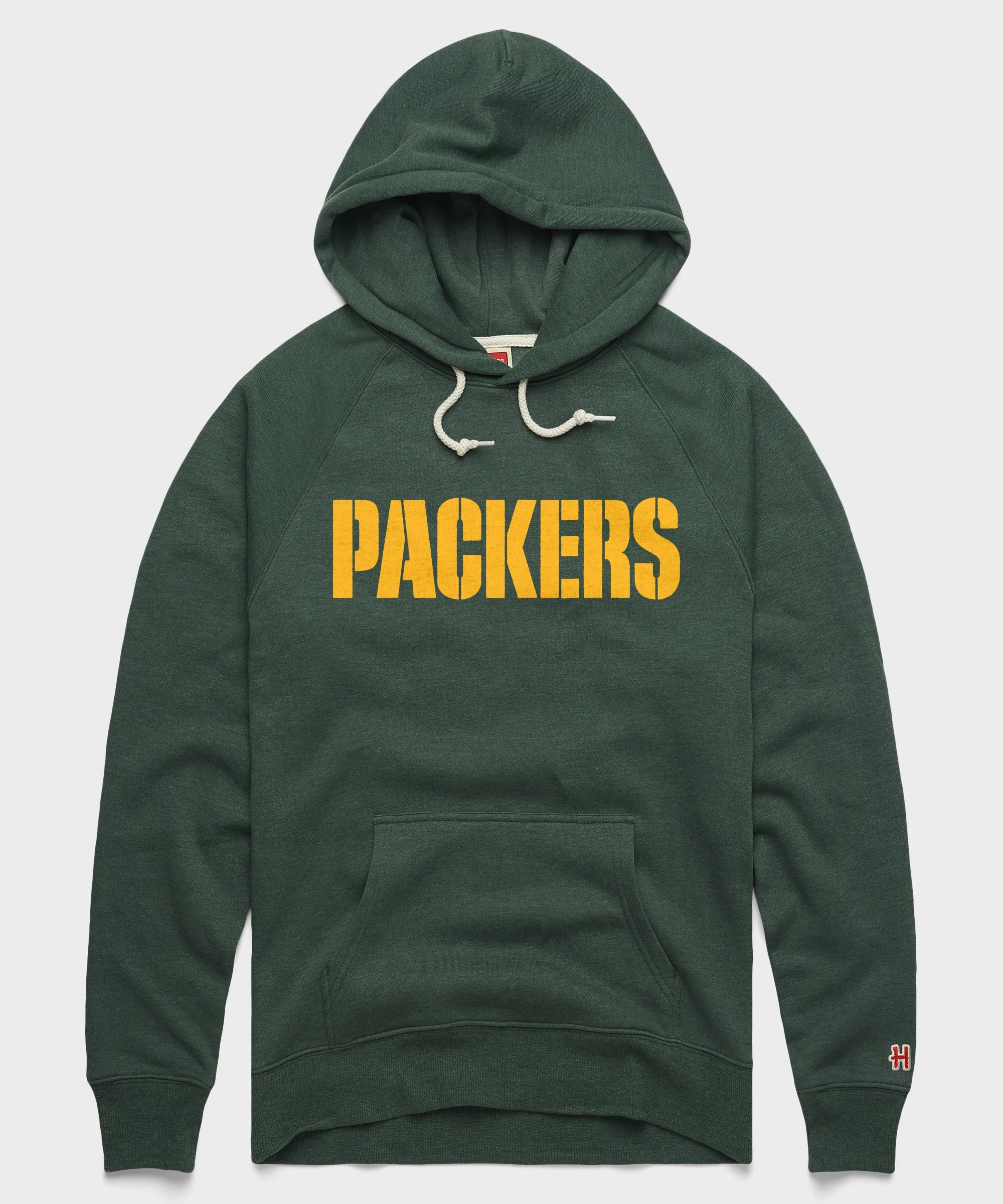 Green Bay Packers Wordmark '59 Hoodie | Vintage-Inspired NFL Logos – HOMAGE