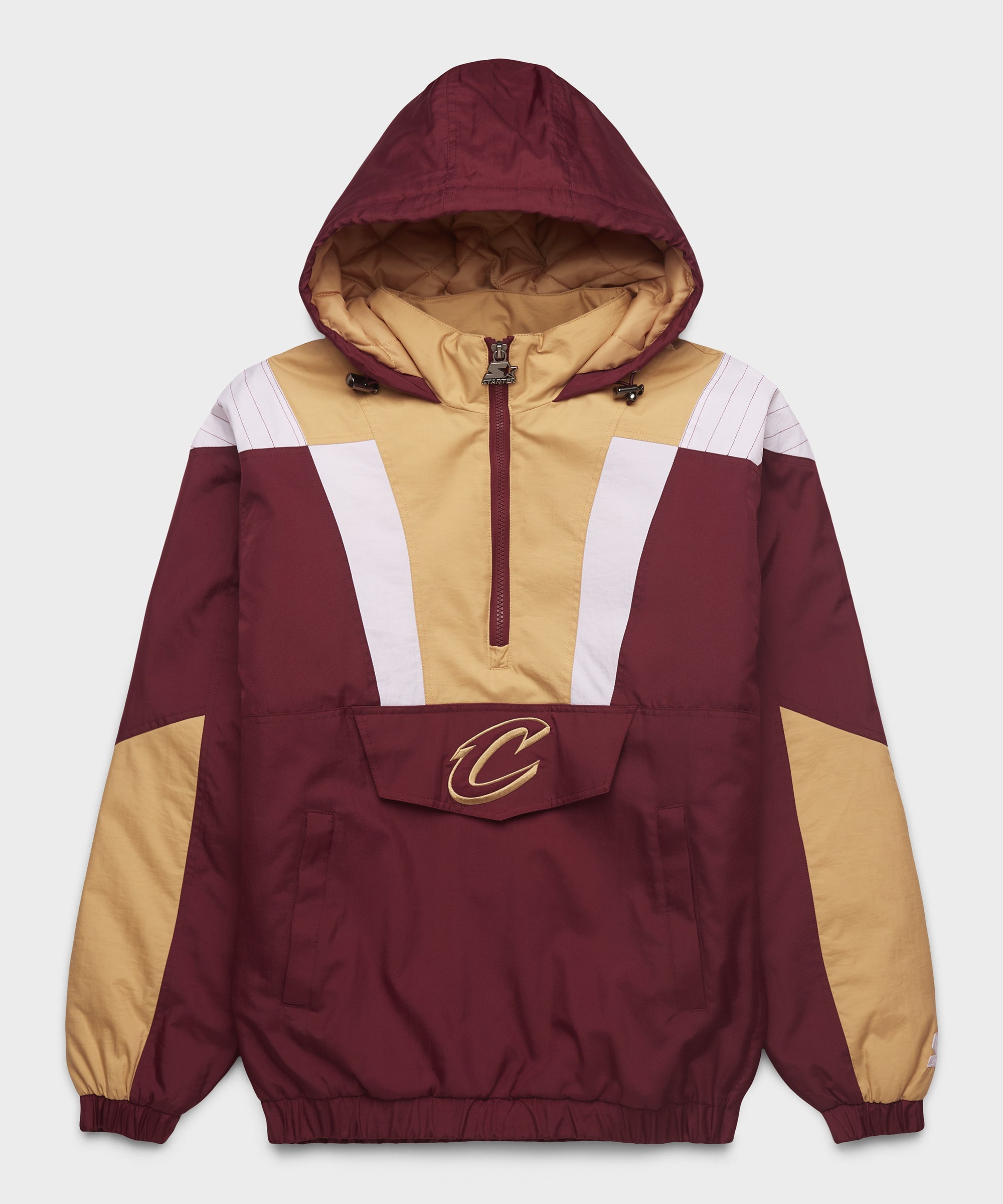 HOMAGE X Starter Cavs Pullover Jacket | NBA Starter Jacket