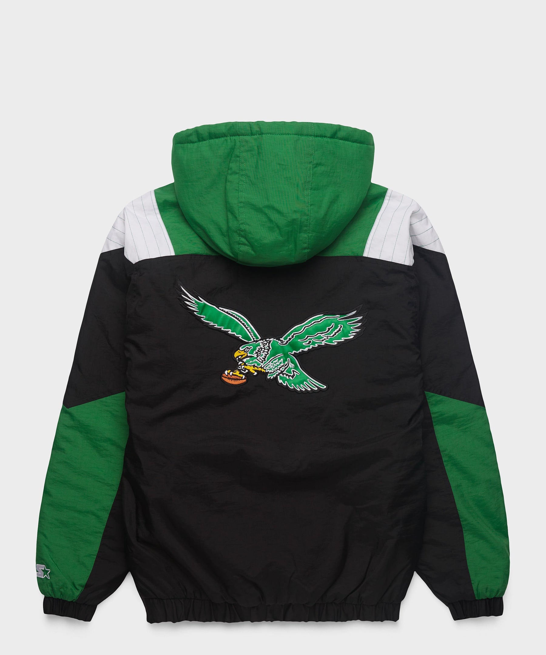 HOMAGE X Starter Eagles Pullover Jacket | Retro Philadelphia Eagles Jacket