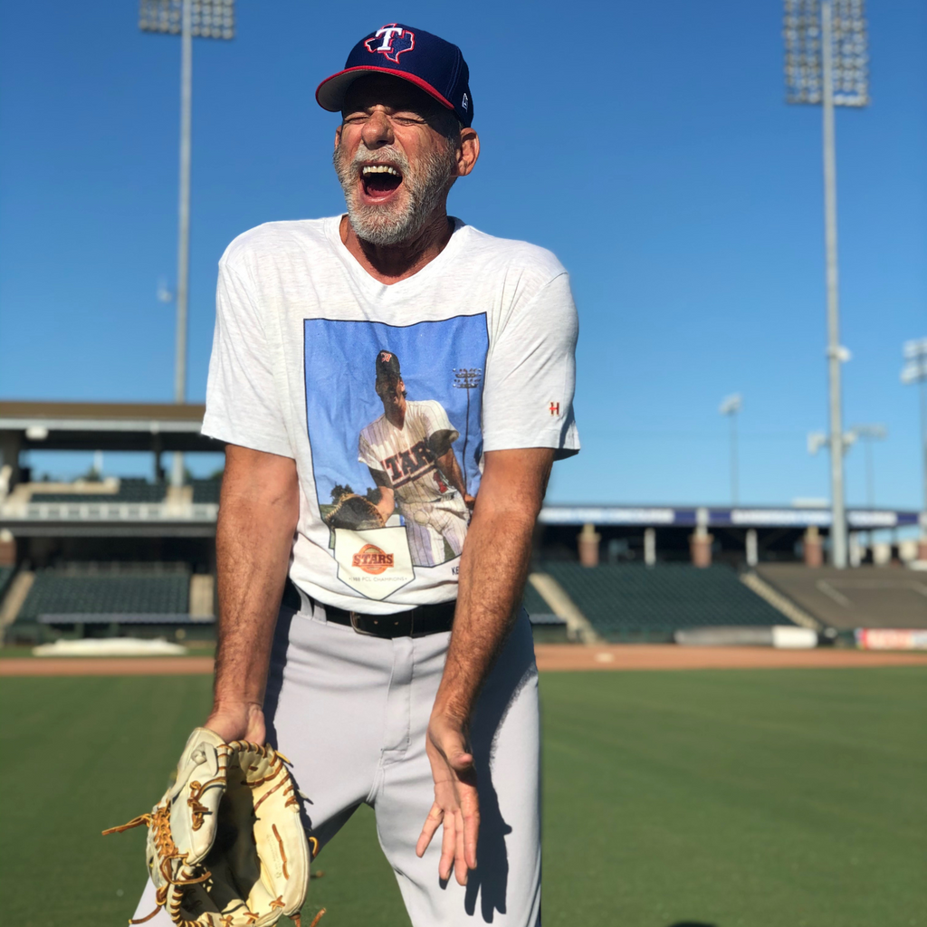 1989 Pro Card Keith Comstock | Retro Funny Baseball Card T-Shirt – HOMAGE