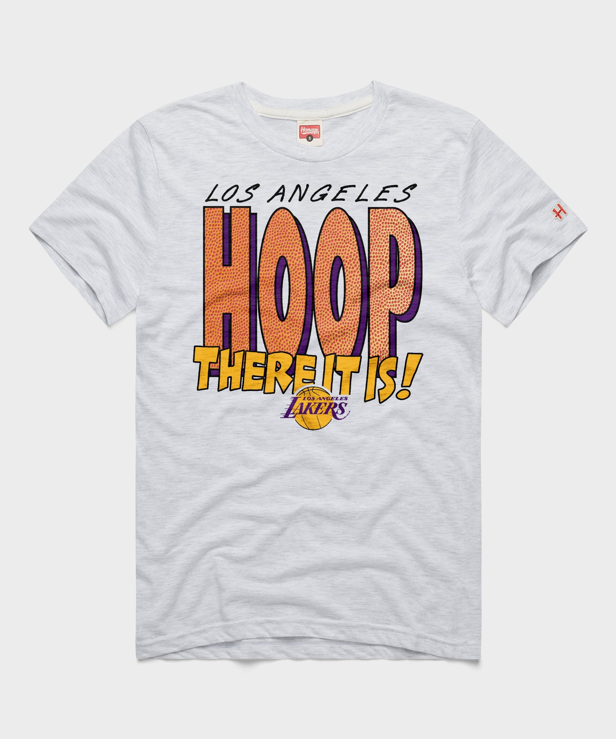 LA Lakers Hoop There It Is | Retro Los Angeles Lakers T-Shirt – HOMAGE