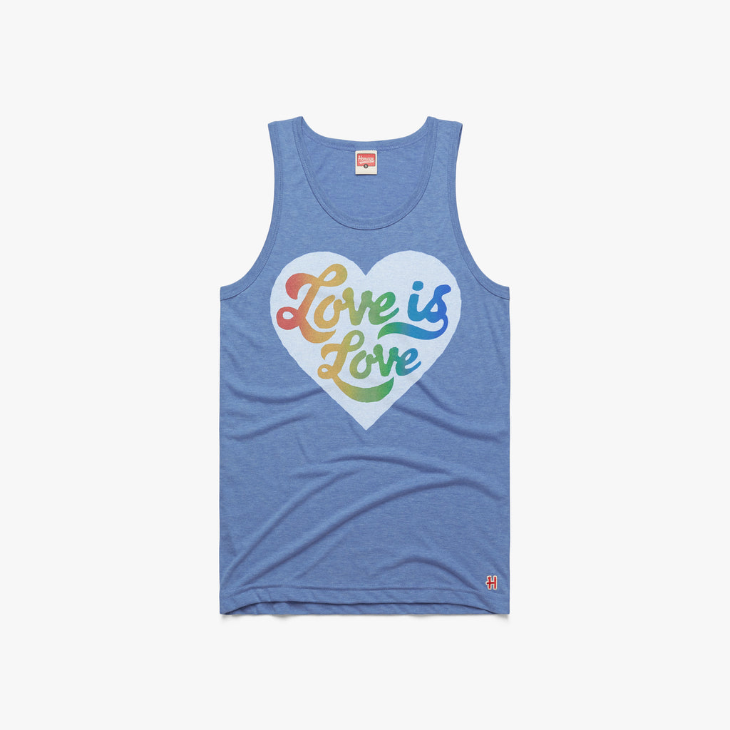 Love Is Love Tank Top | Retro Pride Tank Top – HOMAGE