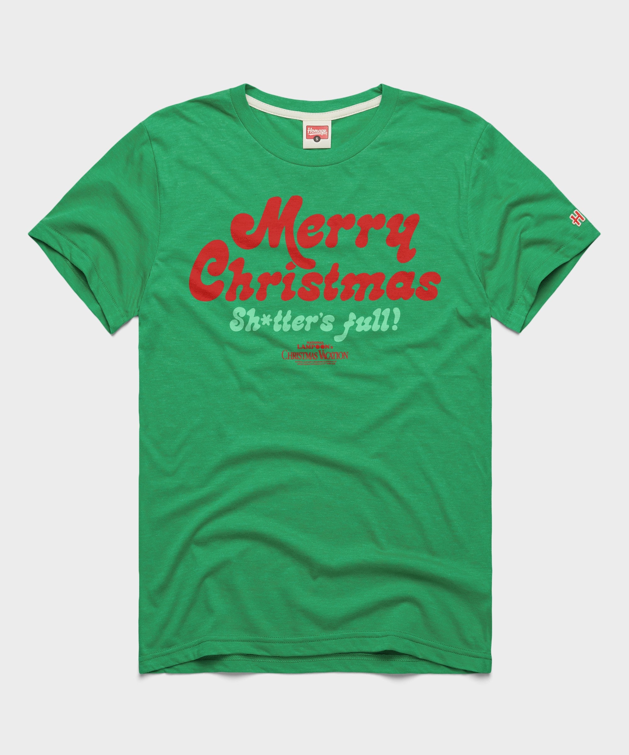 Merry Christmas Shitter's Full | Retro Christmas Vacation T-Shirt – HOMAGE