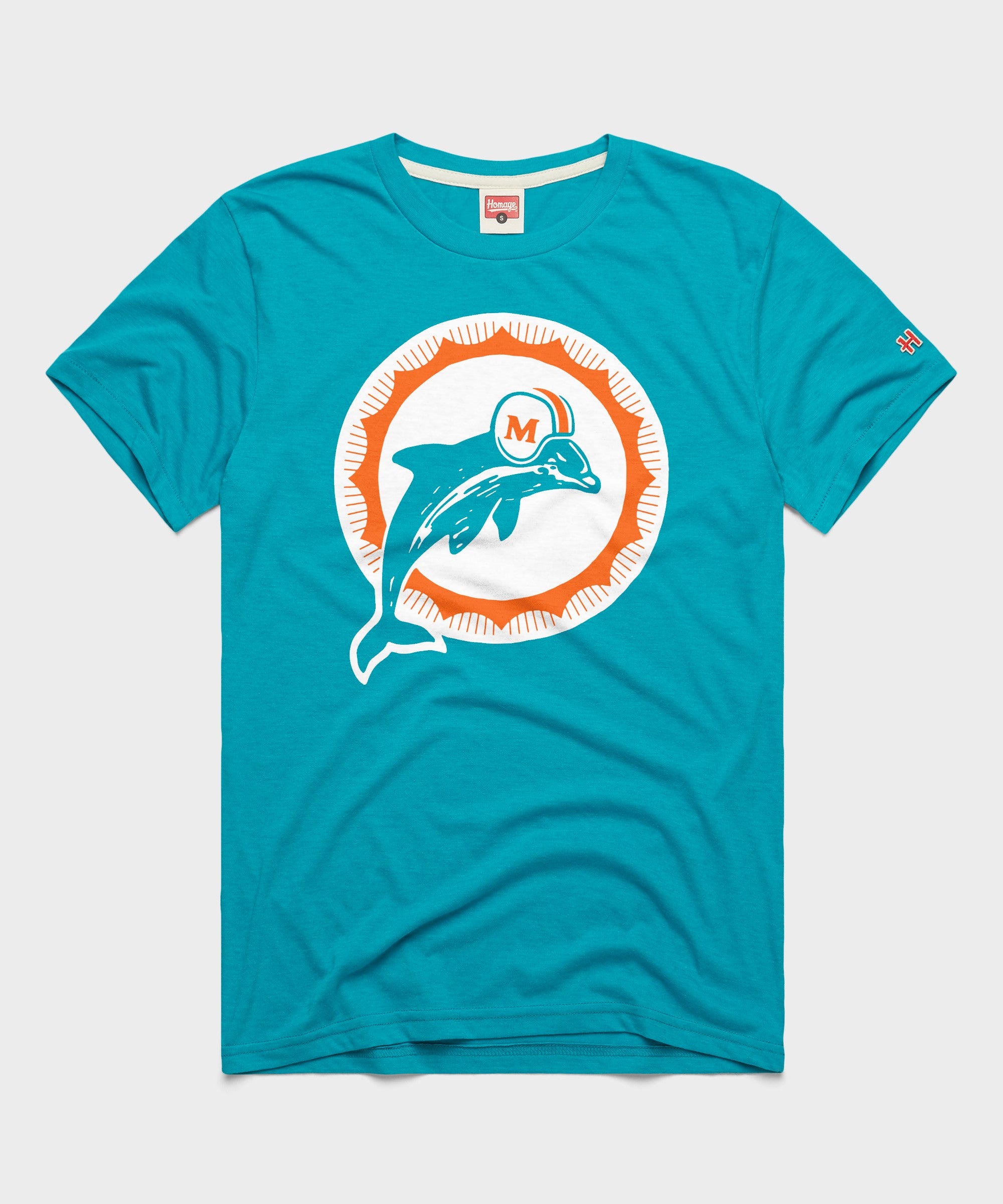 Miami Dolphins '66 T-Shirt | Vintage-Inspired NFL Logos Gear – HOMAGE