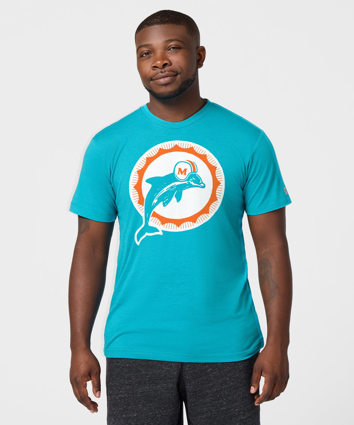 Miami Dolphins '66 T-Shirt | Vintage-Inspired NFL Logos Gear – HOMAGE