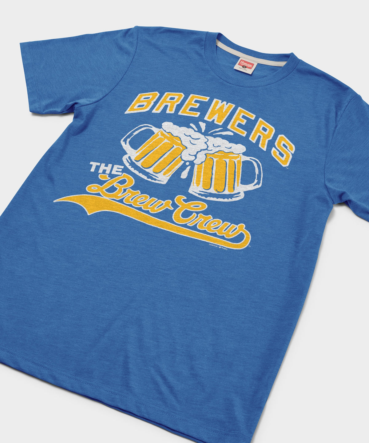 Milwaukee Brewers The Brew Crew | Retro MLB T-Shirt – HOMAGE