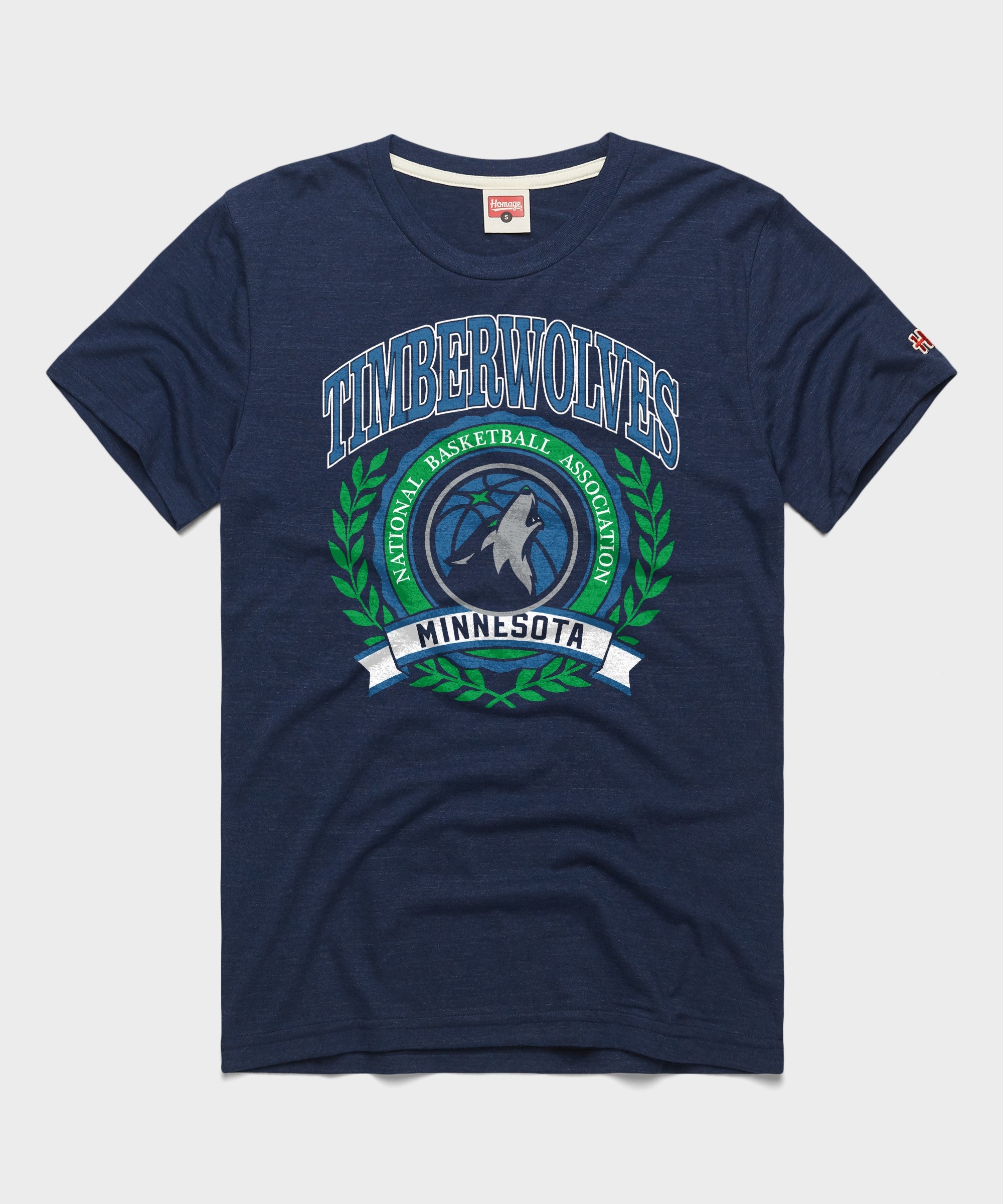 Minnesota Timberwolves Crest | Men's NBA T-Shirt – HOMAGE