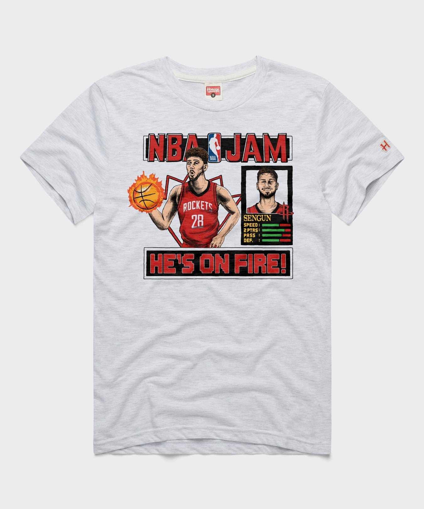 NBA Jam Rockets Alperen Sengun | NBA Player T-Shirt – HOMAGE
