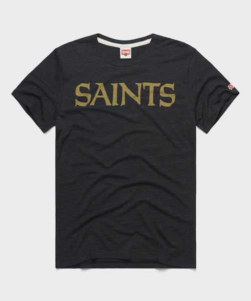 New Orleans Saints Wordmark '67 T-Shirt | Vintage-Inspired NFL Logos ...