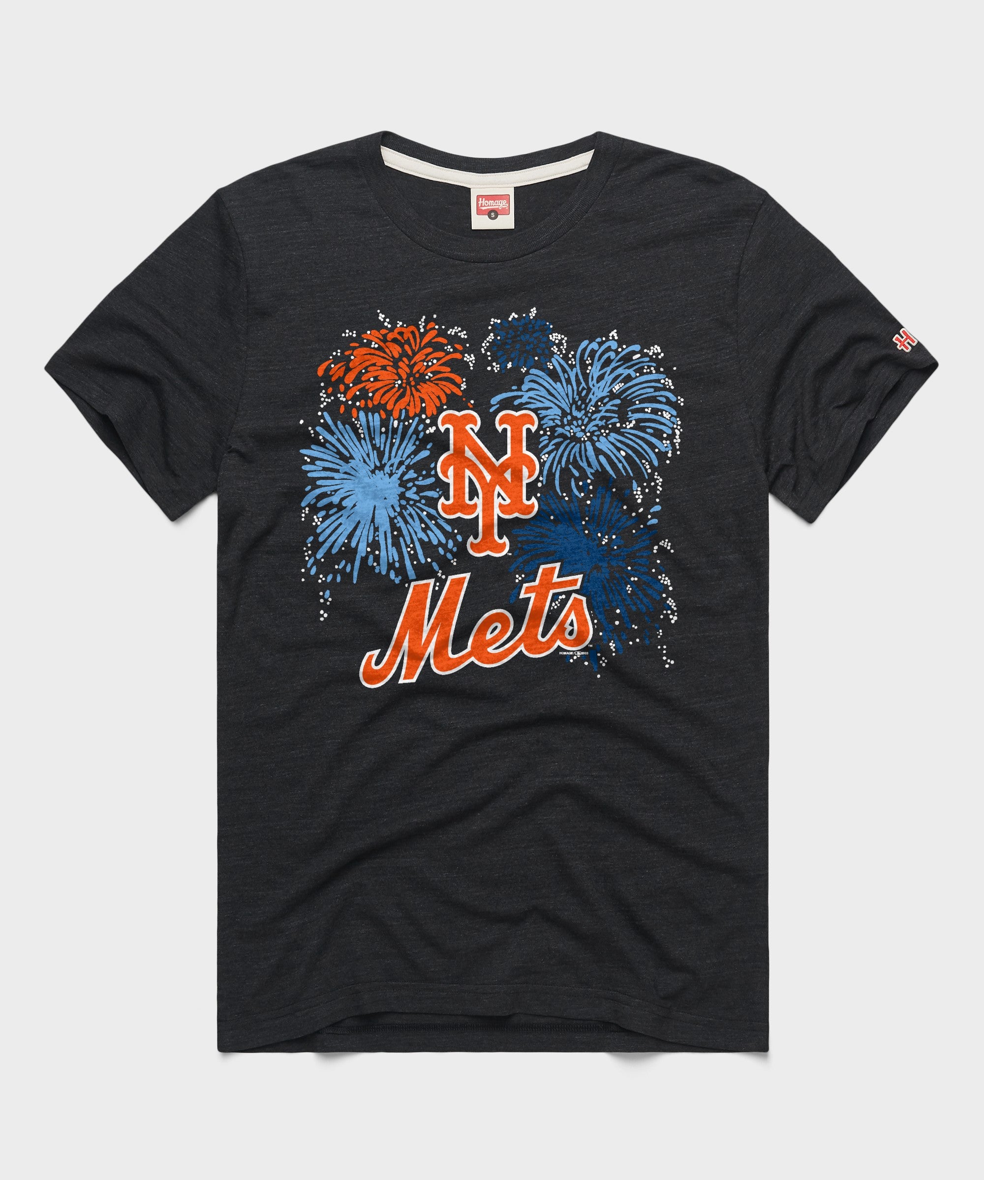 New York Mets Fireworks | Retro New York Mets MLB T-Shirt – HOMAGE