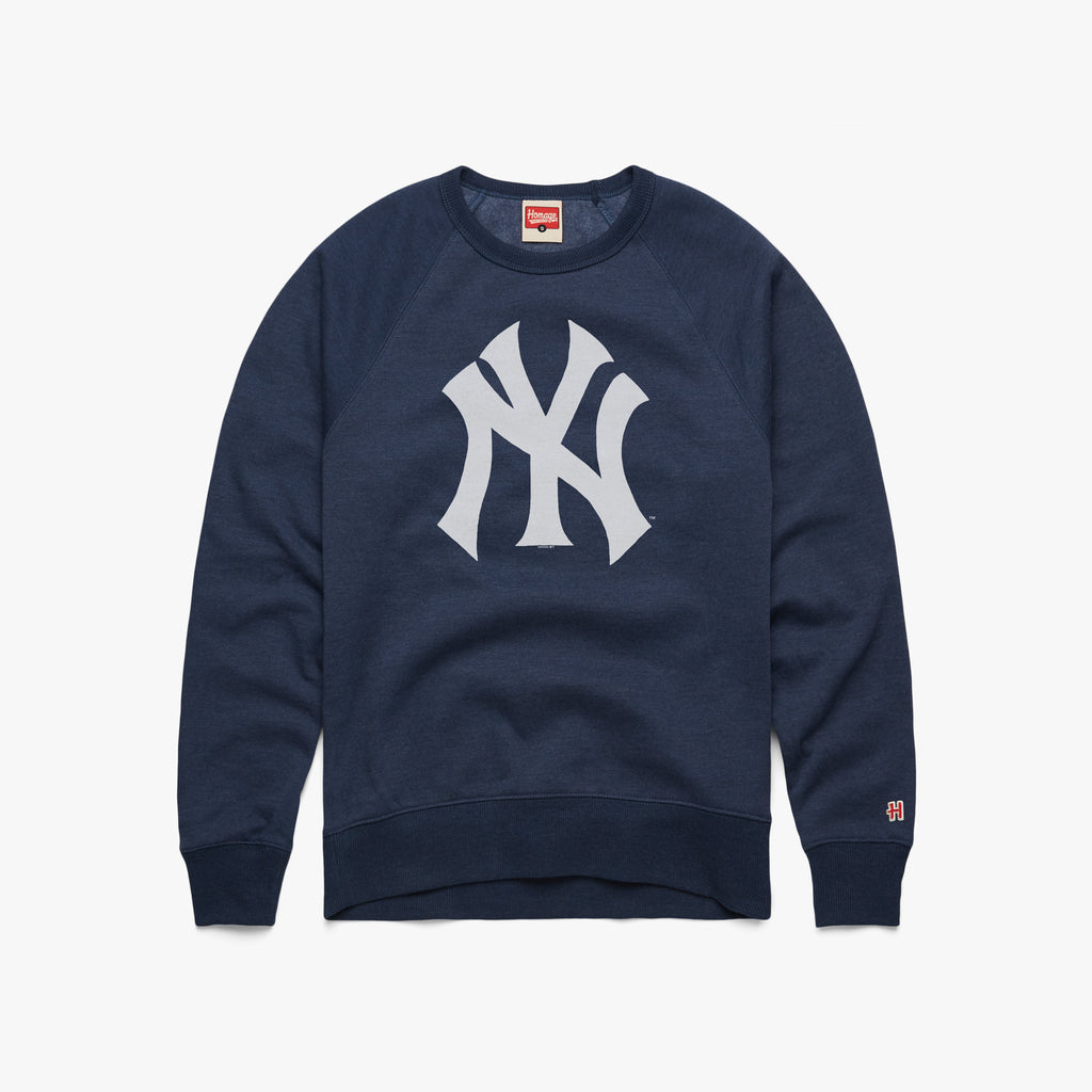 New York Yankees Cap Logo '68 Crewneck | Retro MLB Logo Sweatshirt – HOMAGE