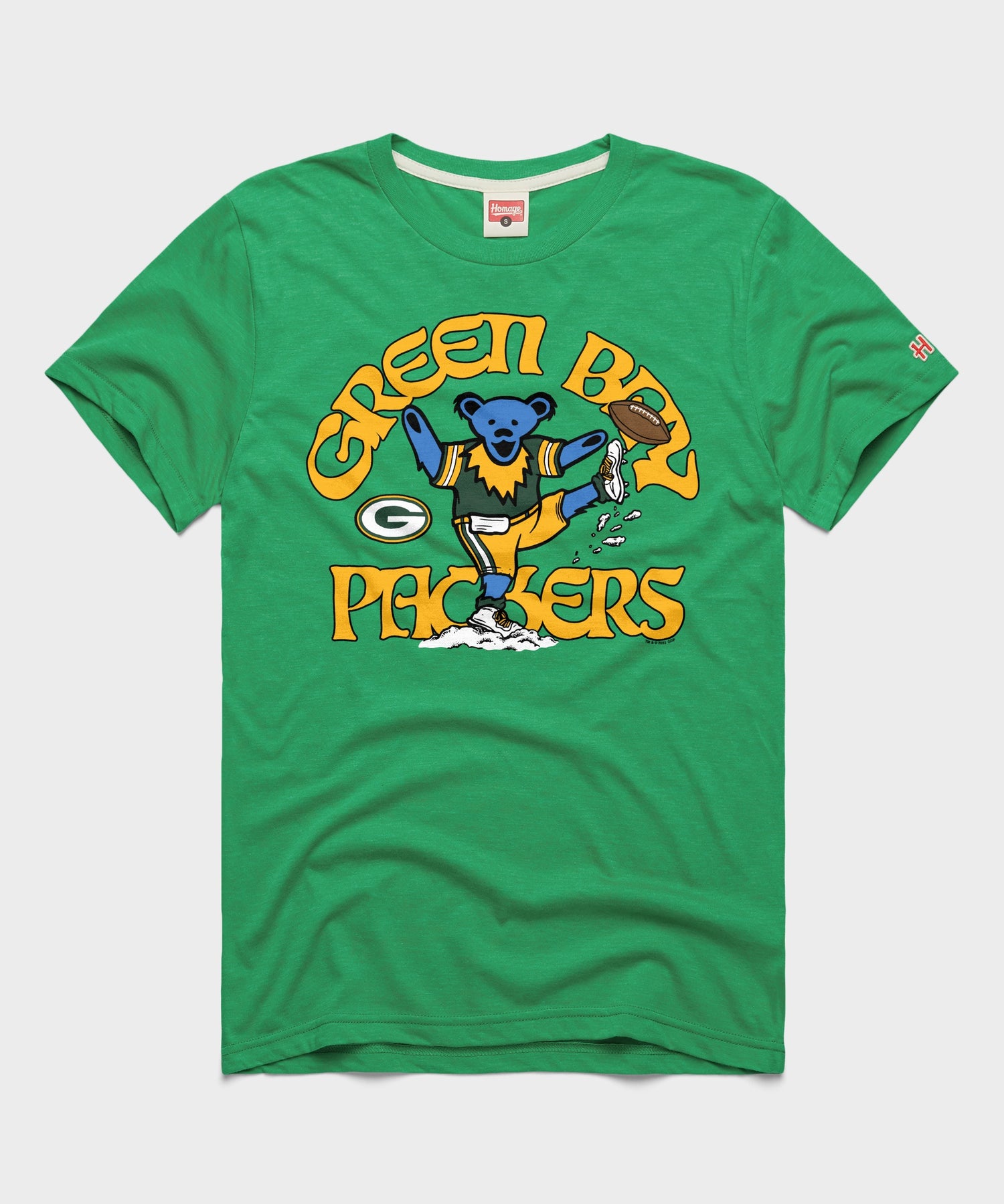 NFL x Grateful Dead x Packers | Retro Green Bay Packers T-Shirt – HOMAGE