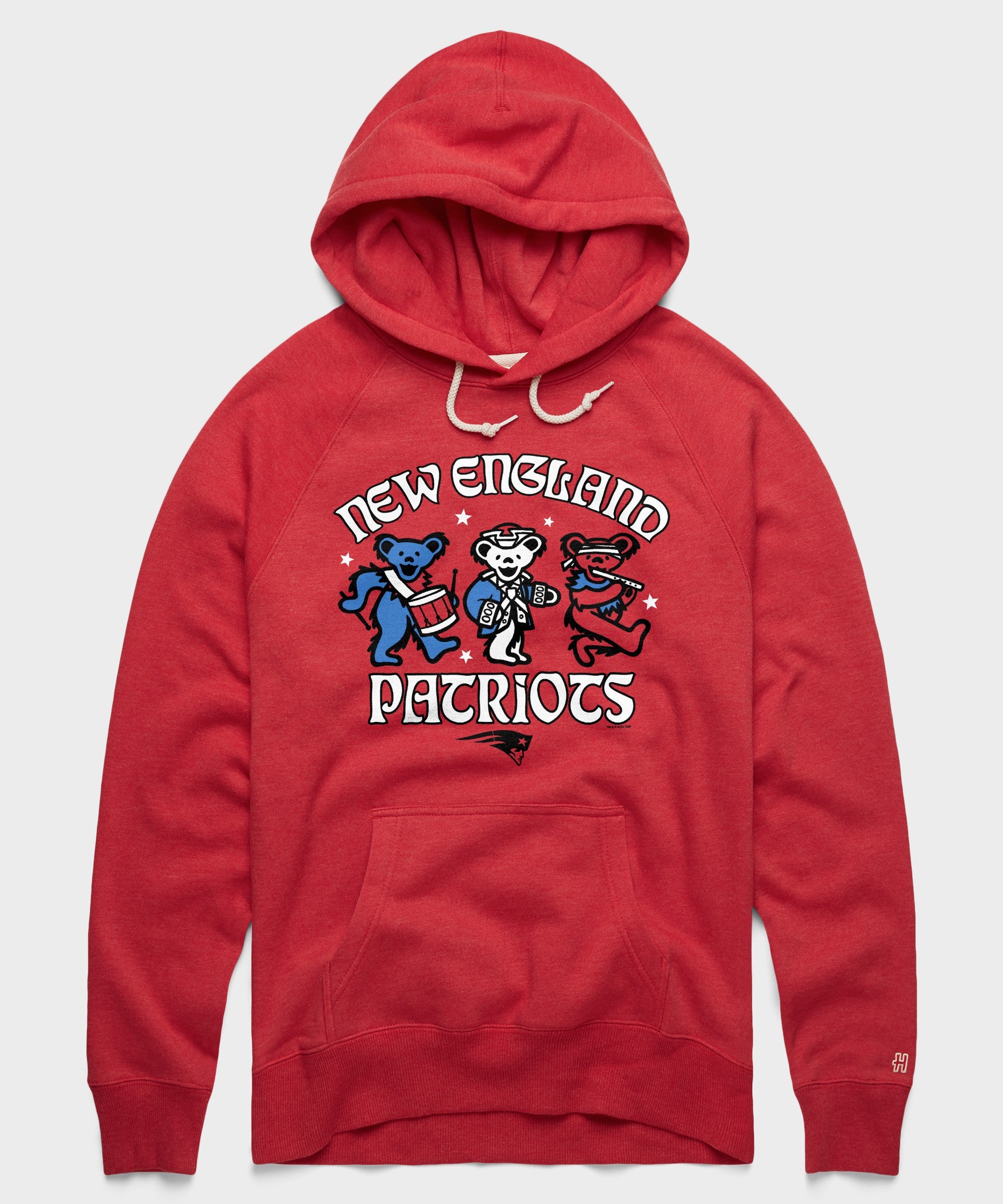 NFL x Grateful Dead x Patriots Hoodie | New England Patriots Hoodie ...
