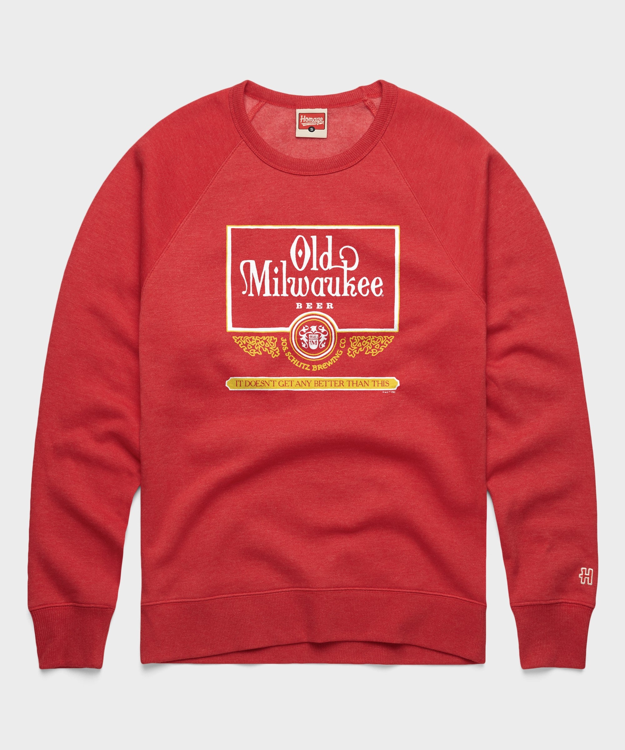 Old Milwaukee Beer Crewneck | Retro Beer Sweatshirt – HOMAGE