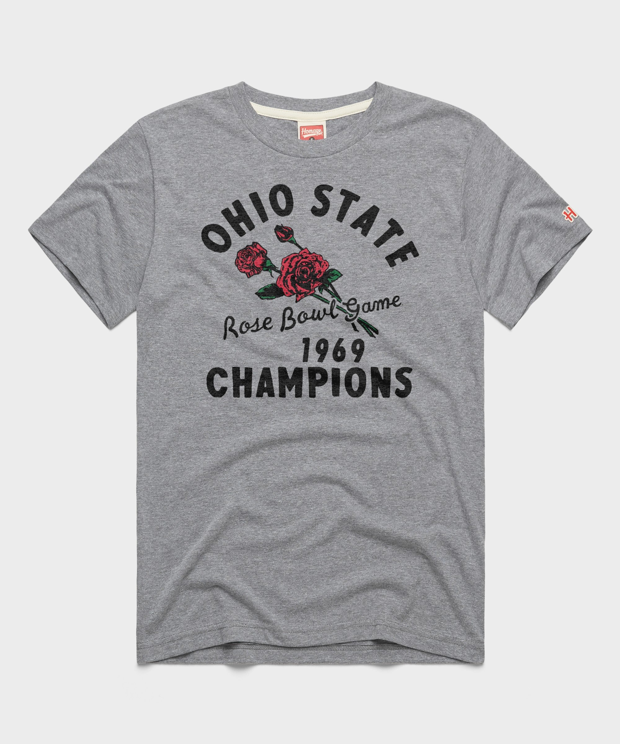 OSU 1969 Rose Bowl Champs | Retro Ohio State Football T-Shirt – HOMAGE