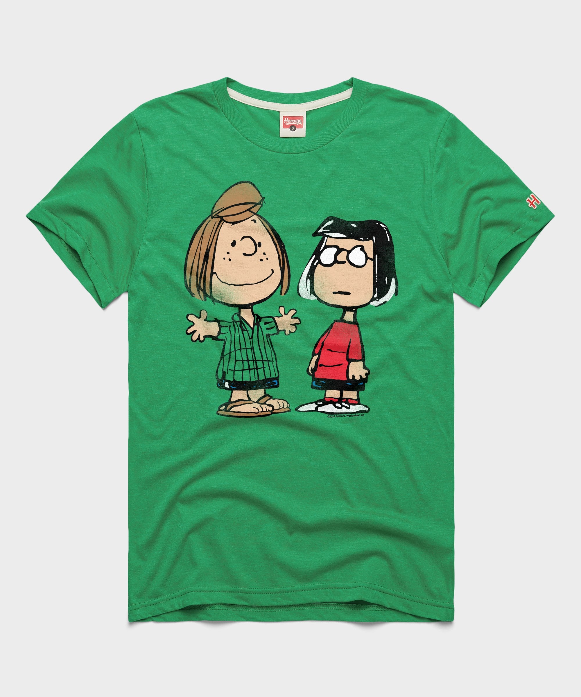 Peanuts Peppermint Patty And Marcie Character | Retro Peanuts T-Shirt ...