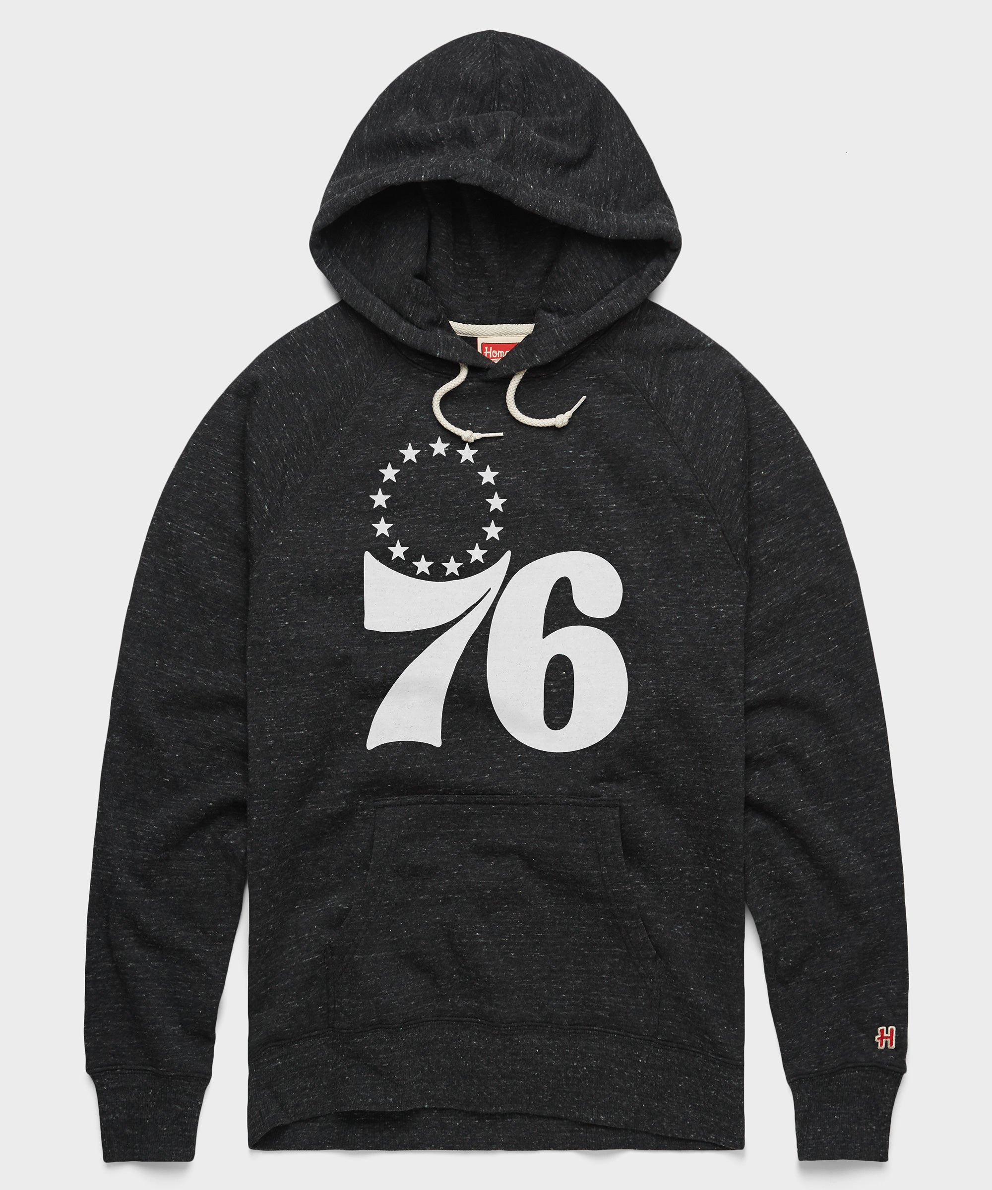 Philadelphia 76ers Blacktop Logo Hoodie | NBA Hoodie – HOMAGE