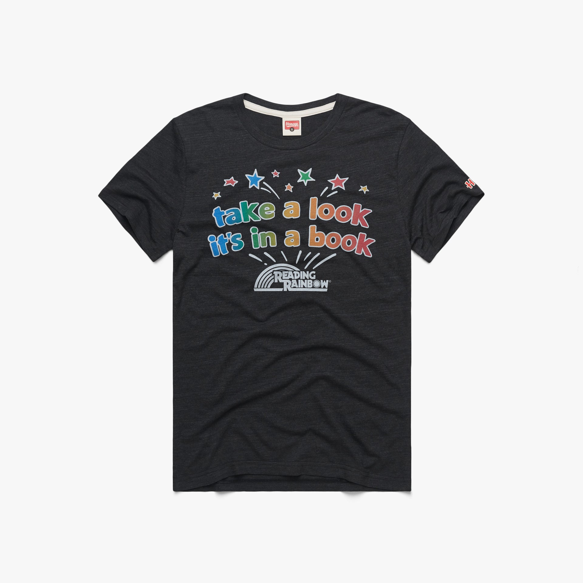 Reading Rainbow Take A Look | Retro Reading TV Show T-Shirt – HOMAGE