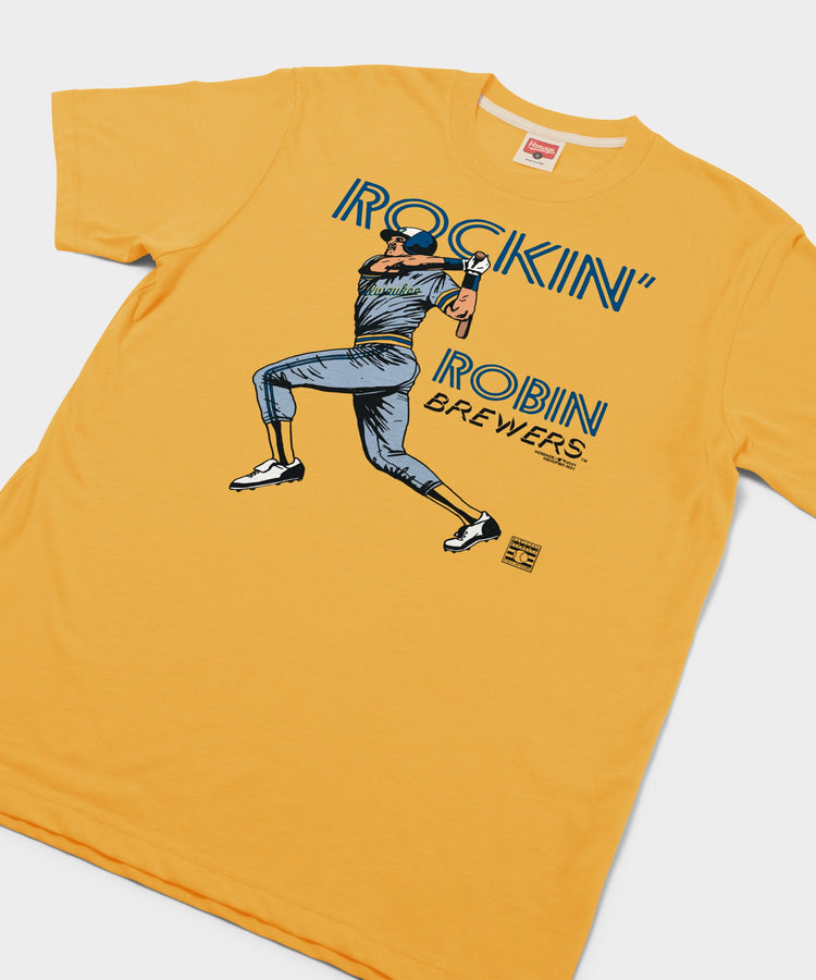 Robin Yount Brewers Home Run Men S Retro Robin Yount T Shirt Homage