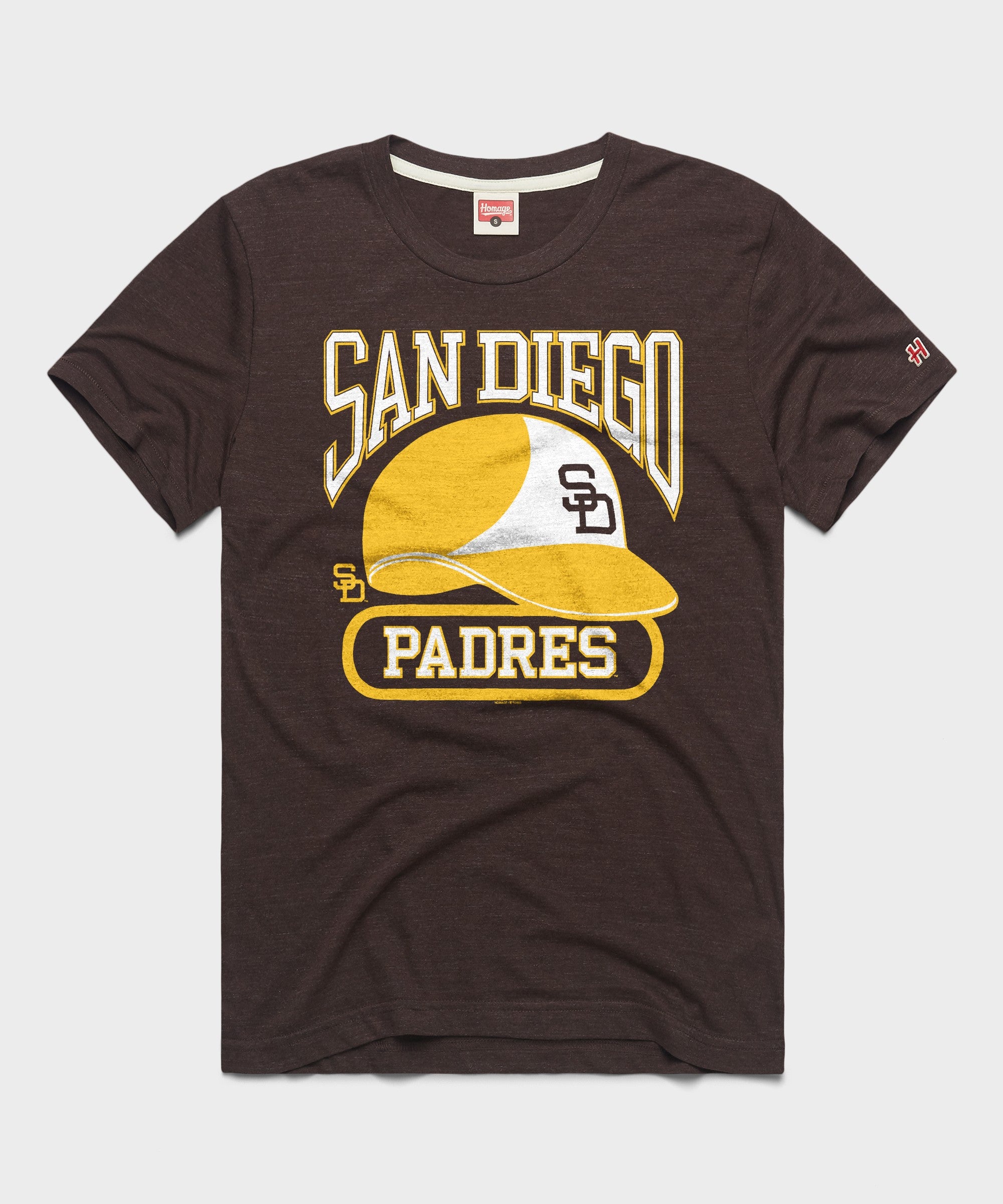 San Diego Padres Helmet | Retro MLB T-Shirt – HOMAGE