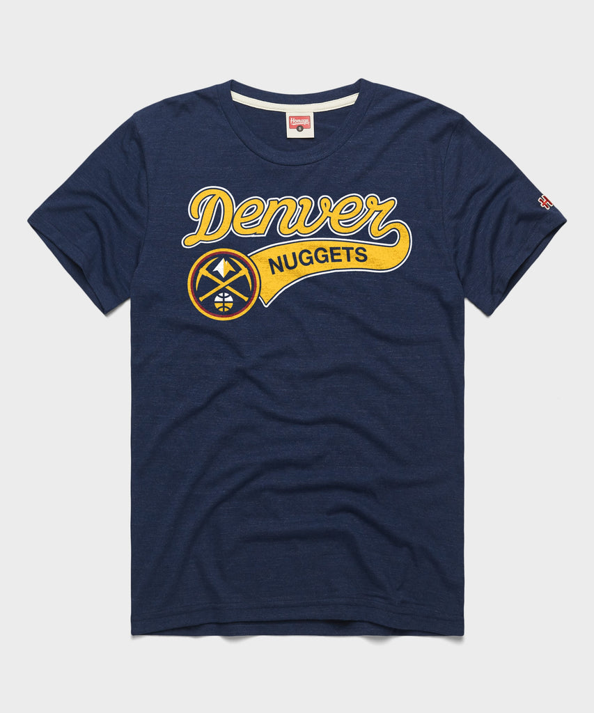 Script Denver Nuggets | Men's NBA T-Shirt – HOMAGE