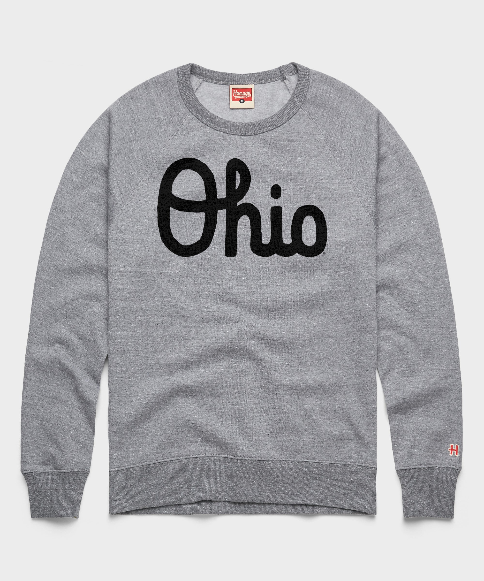 Script Ohio Crewneck | Retro Ohio State University Sweatshirt – HOMAGE