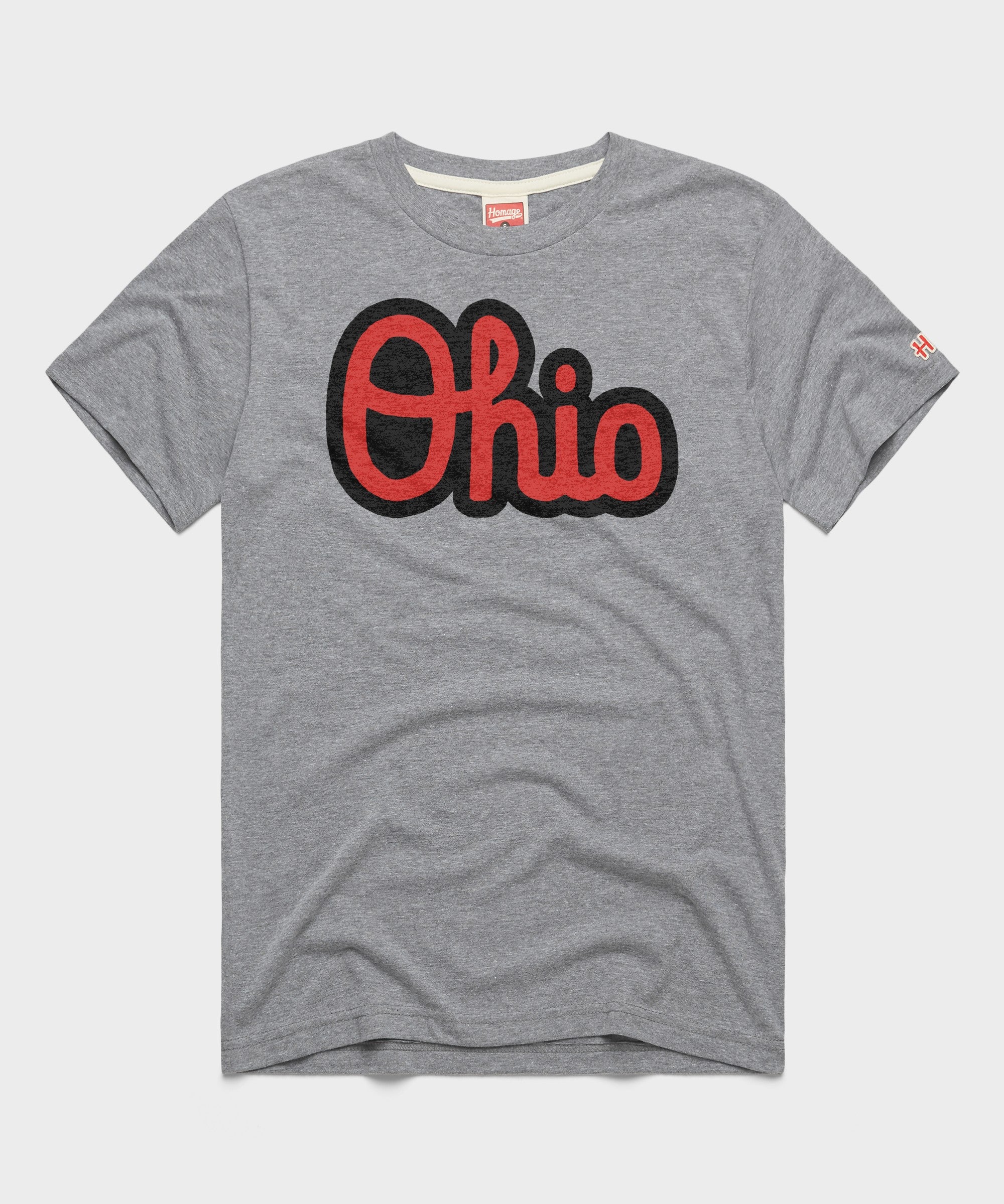 Script Ohio Outline | Retro Script Ohio Vintage T-Shirt – HOMAGE
