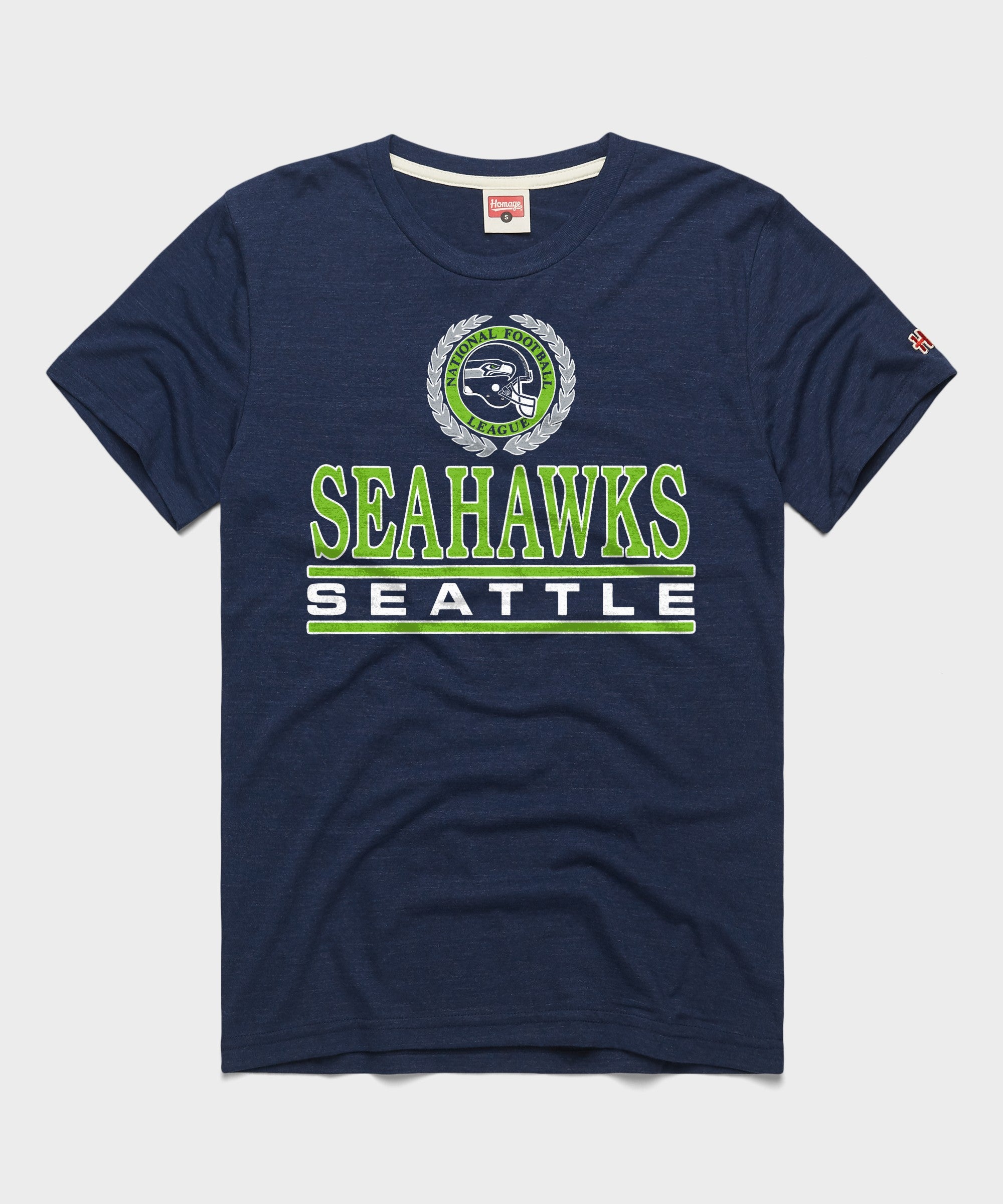 Seattle Seahawks Crest | Retro NFL T-Shirt – HOMAGE