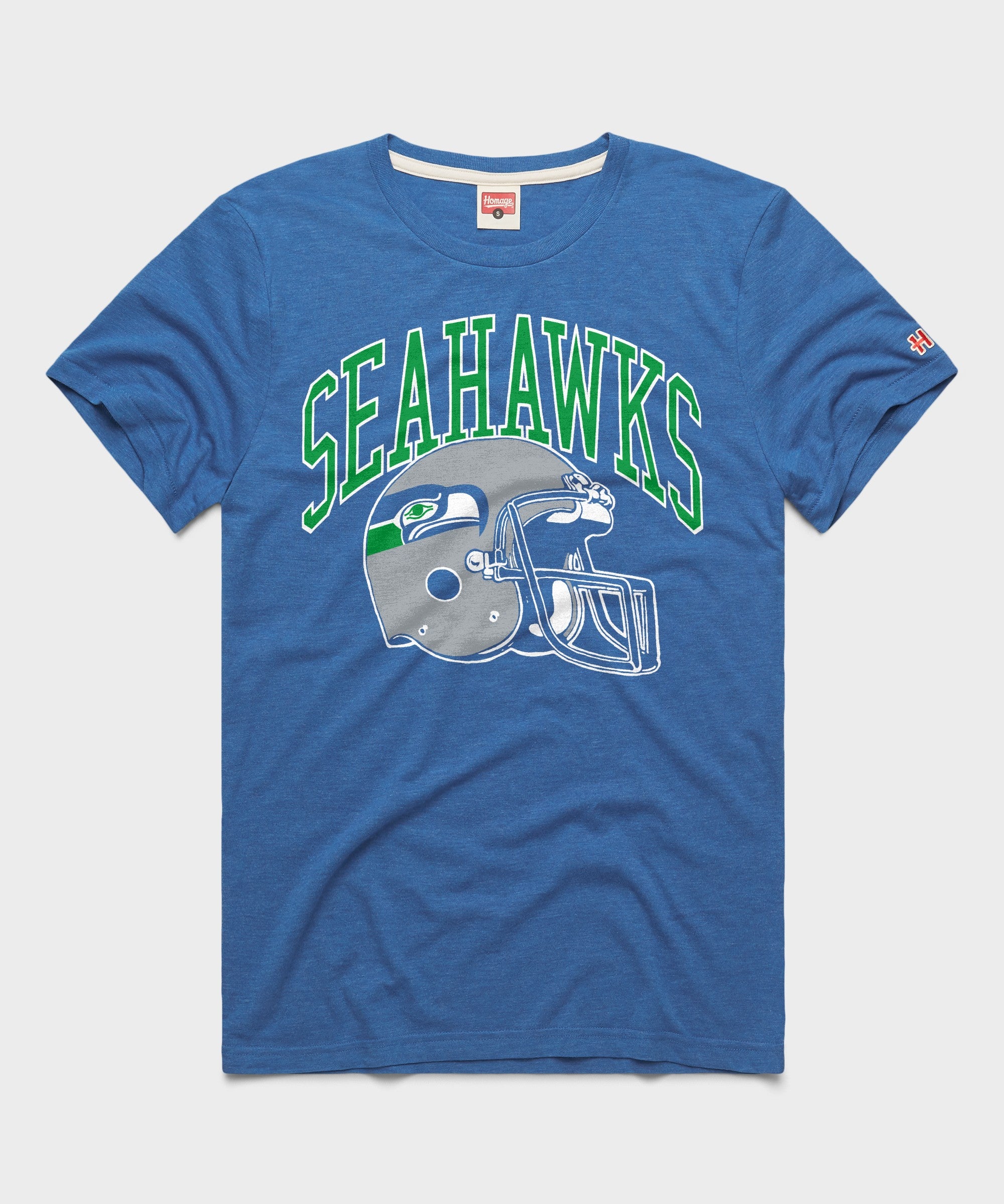 Seattle Seahawks Helmet Retro | Seattle Seahawks T-Shirt – HOMAGE