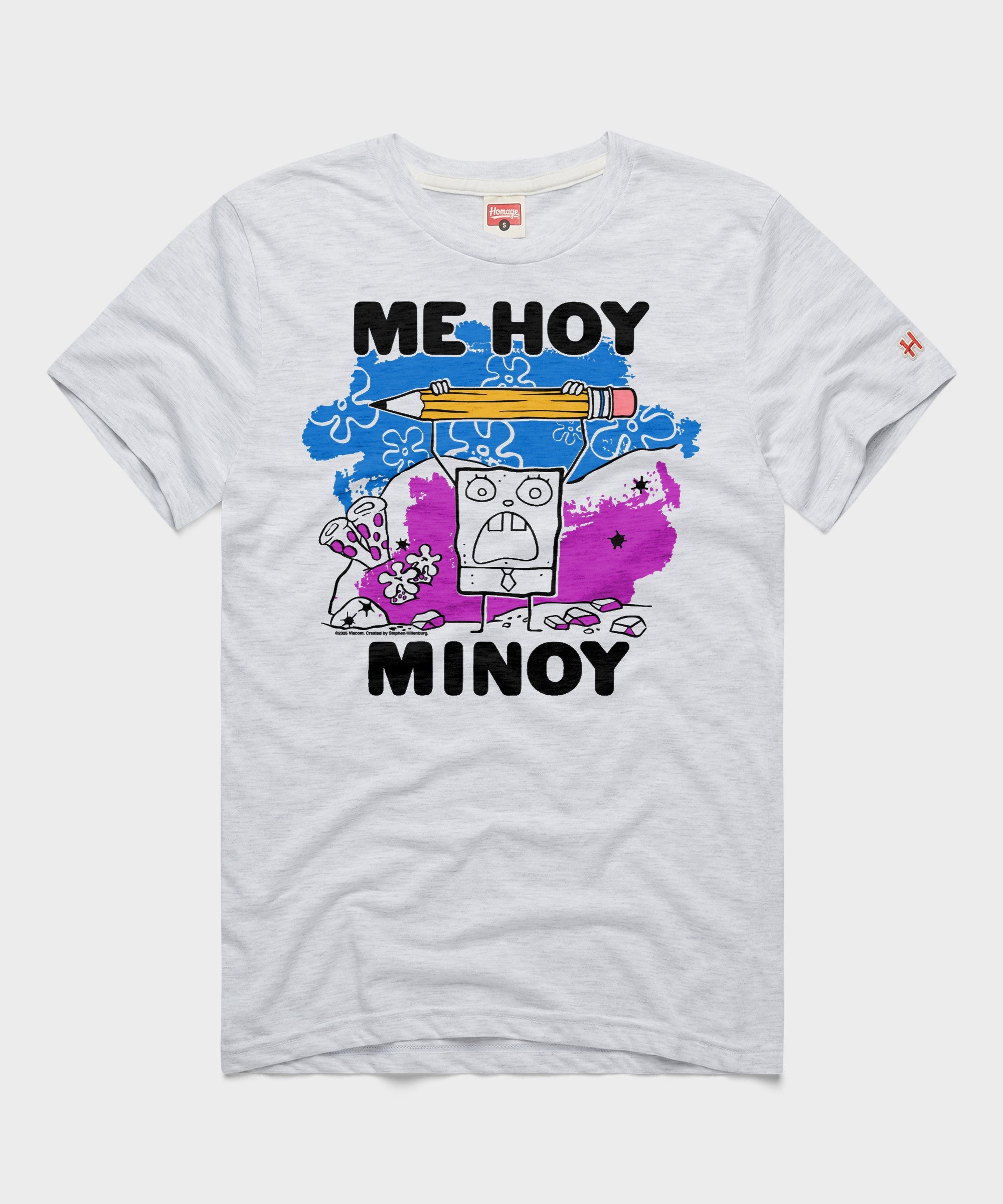 SpongeBob SquarePants DoodleBob Me Hoy Minoy | Retro SpongeBob T-Shirt ...