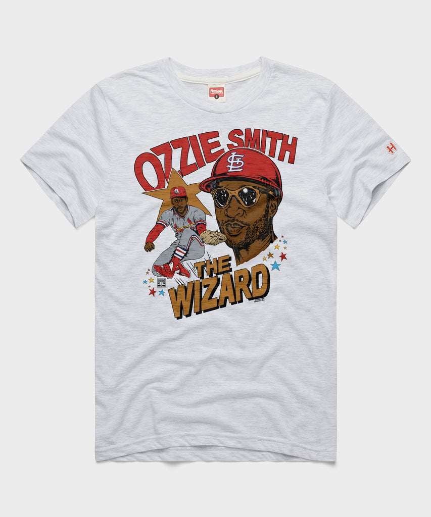 St. Louis Cardinals Ozzie Smith The Wizard | Retro MLB Player T-Shirt ...