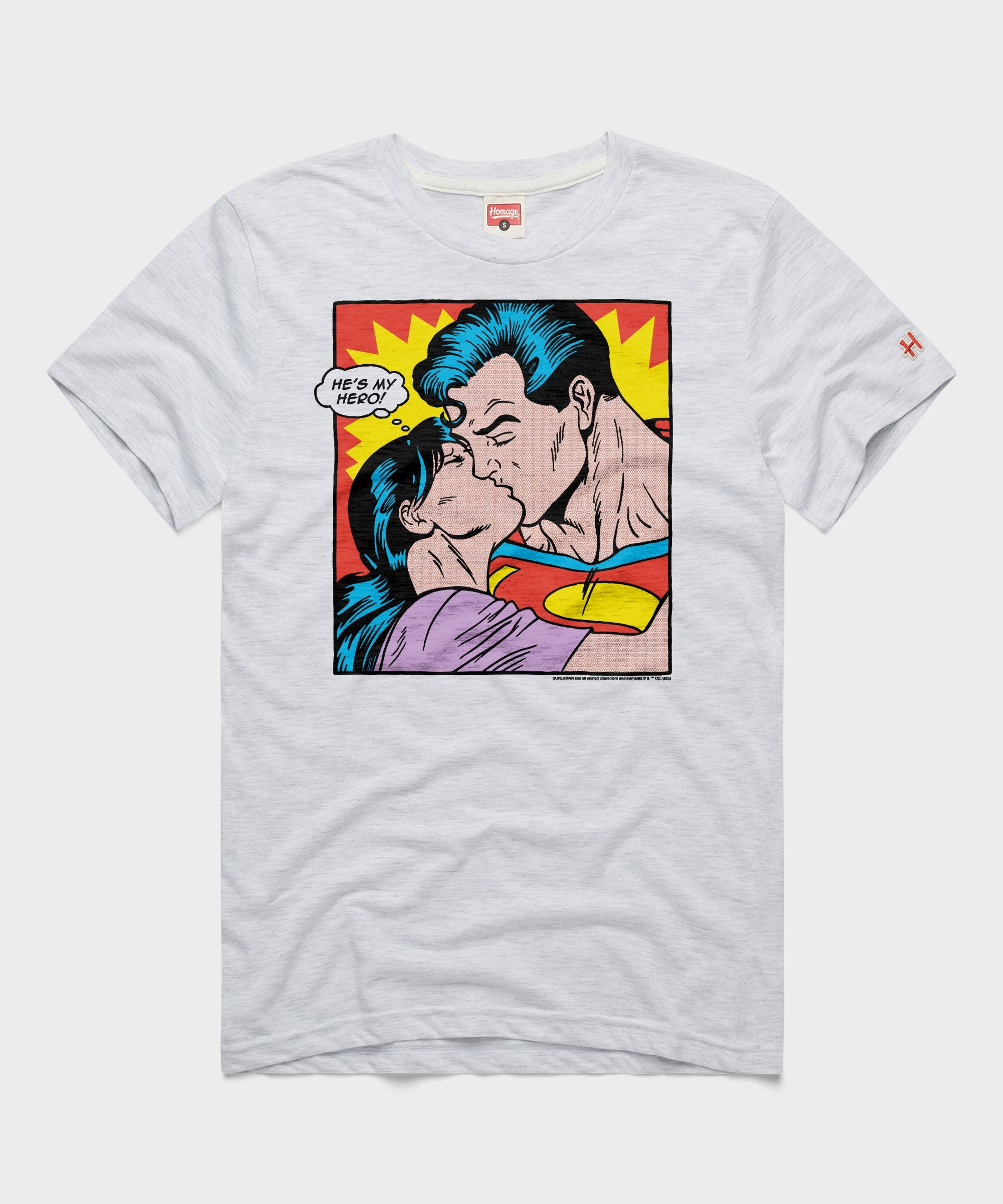 Superman Lois Lane He's My Hero | Retro Superhero T-Shirt – HOMAGE