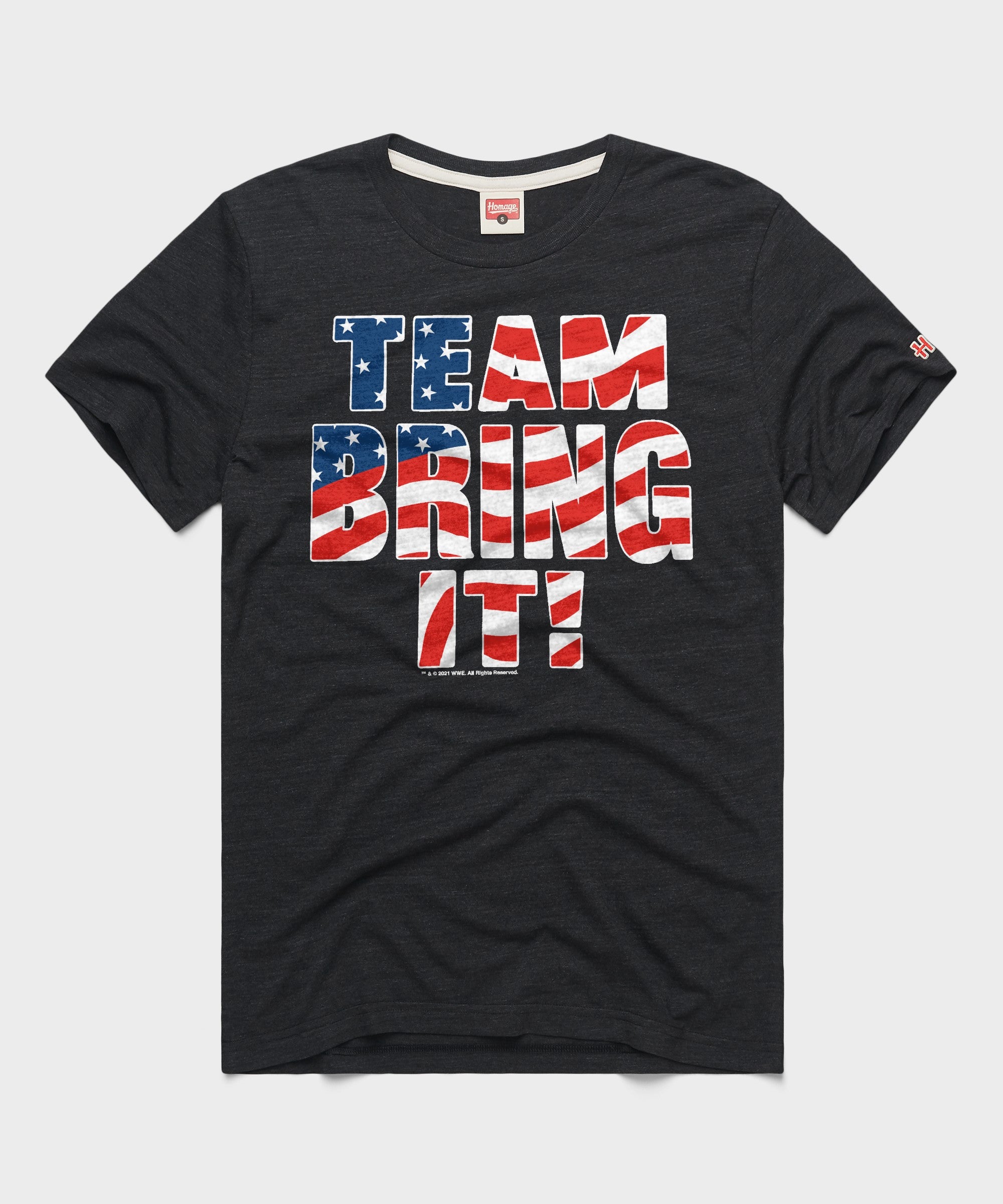 Team Bring It Stars And Stripes | Retro WWE Wrestling T-Shirt – HOMAGE